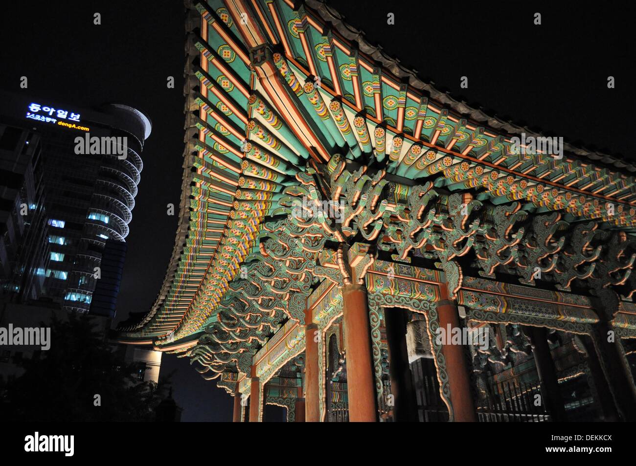 Bosingak bell pavilion hi-res stock photography and images - Alamy