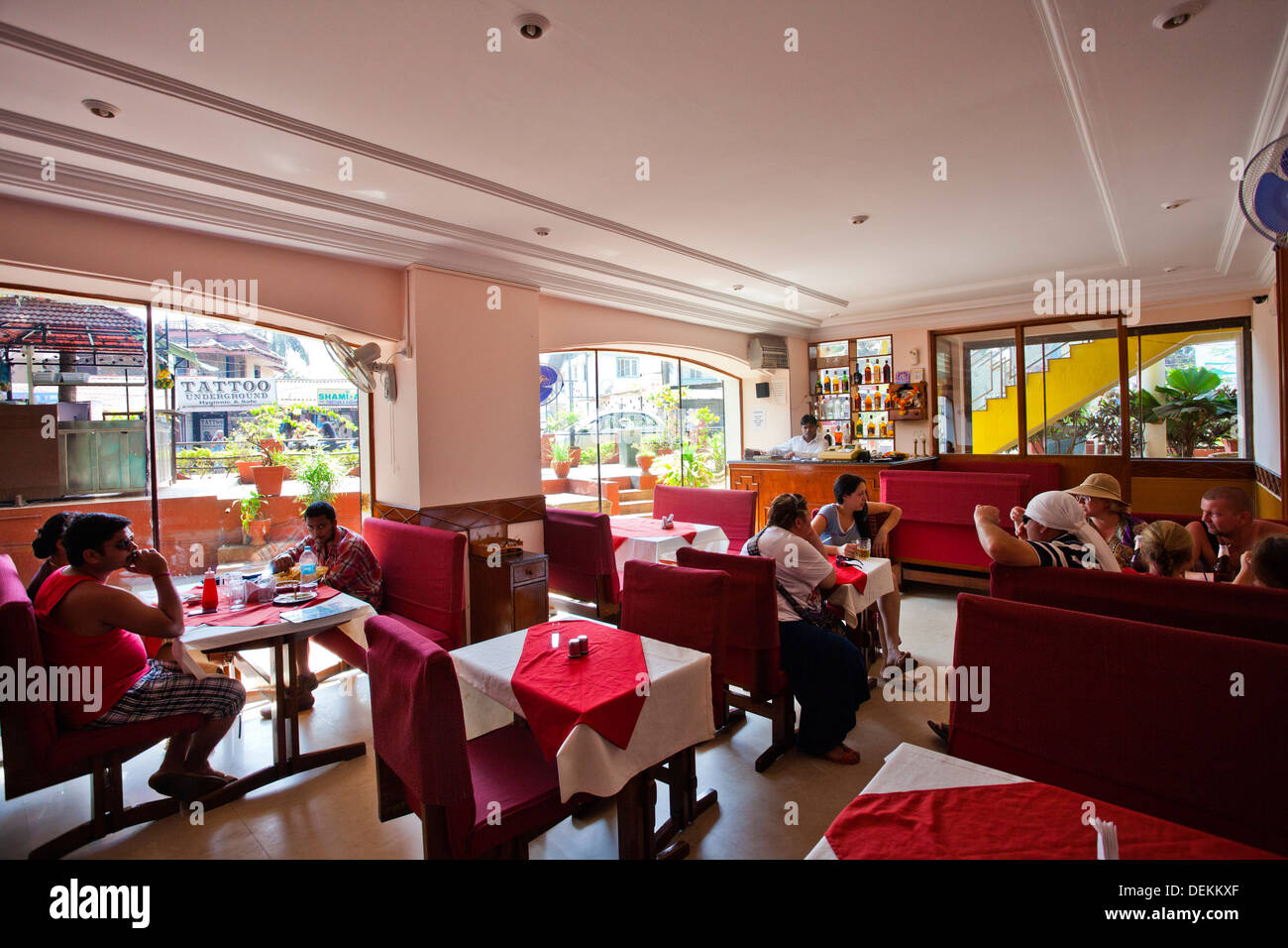 Colva beach resort hi-res stock photography and images - Alamy