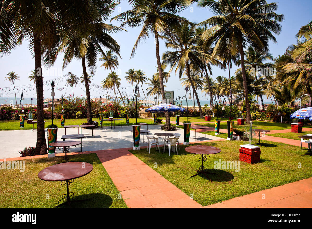 Colva beach resort hi-res stock photography and images - Alamy