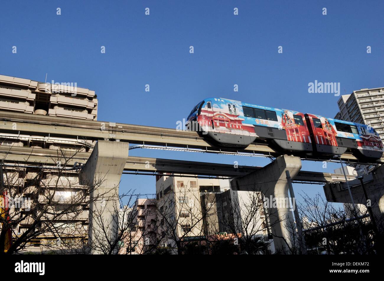The okinawa urban monorail yui rail hi-res stock photography and images ...