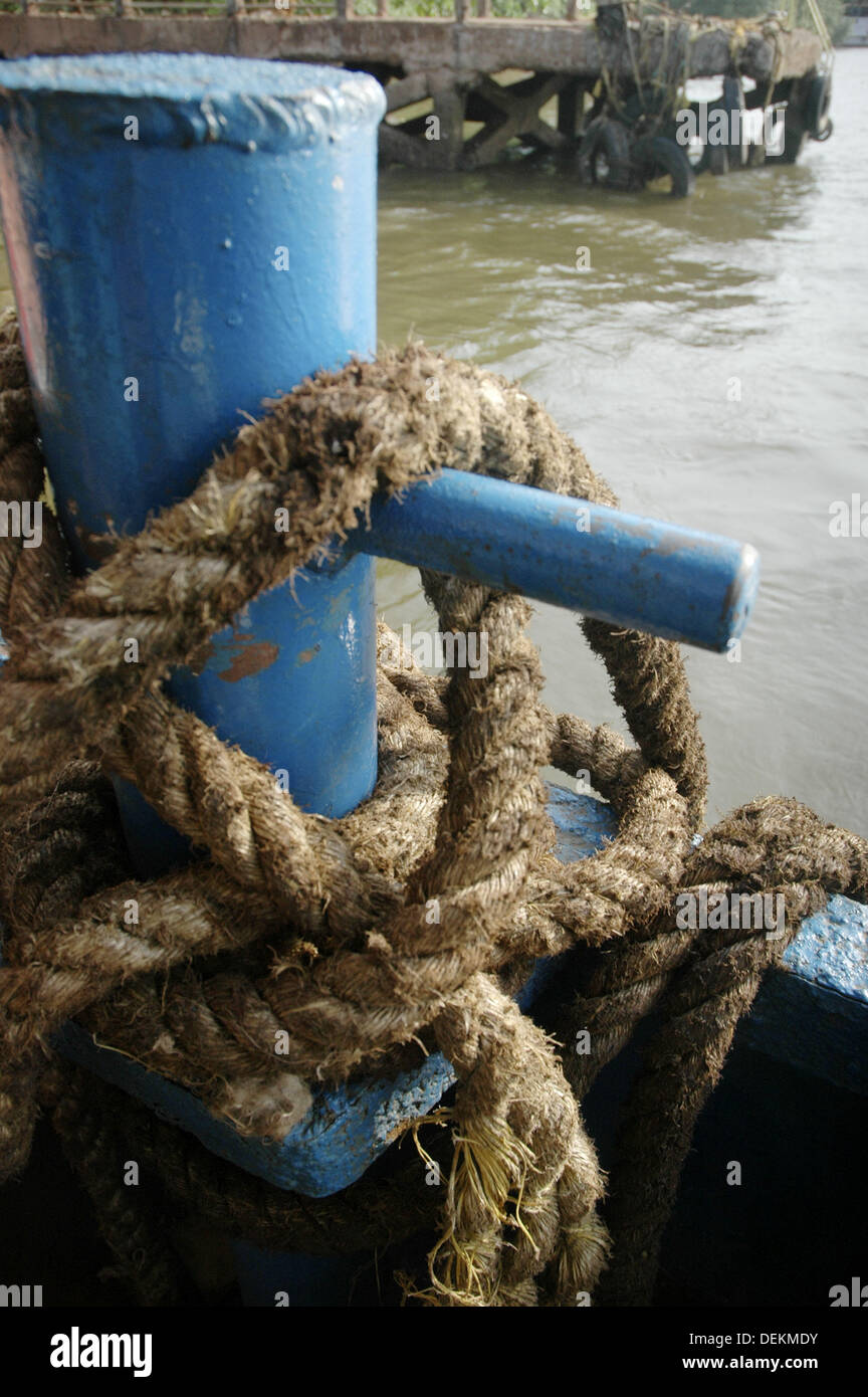 Mandovi river divar island goa hi-res stock photography and images - Alamy