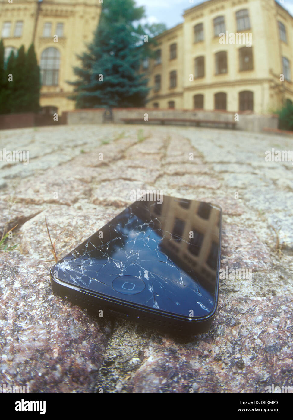 Broken city phone hi-res stock photography and images - Alamy