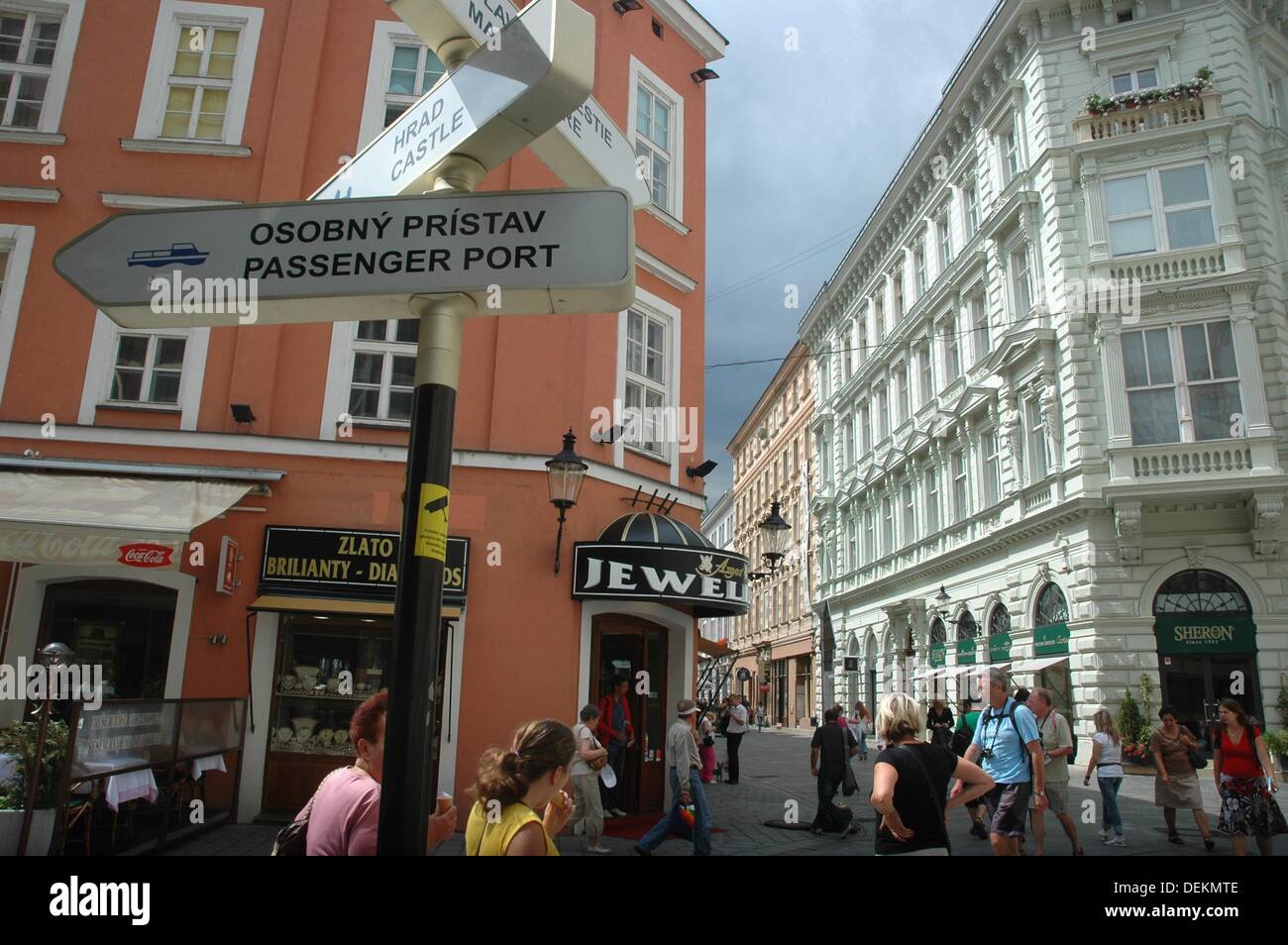 Slovak streets hi-res stock photography and images - Alamy