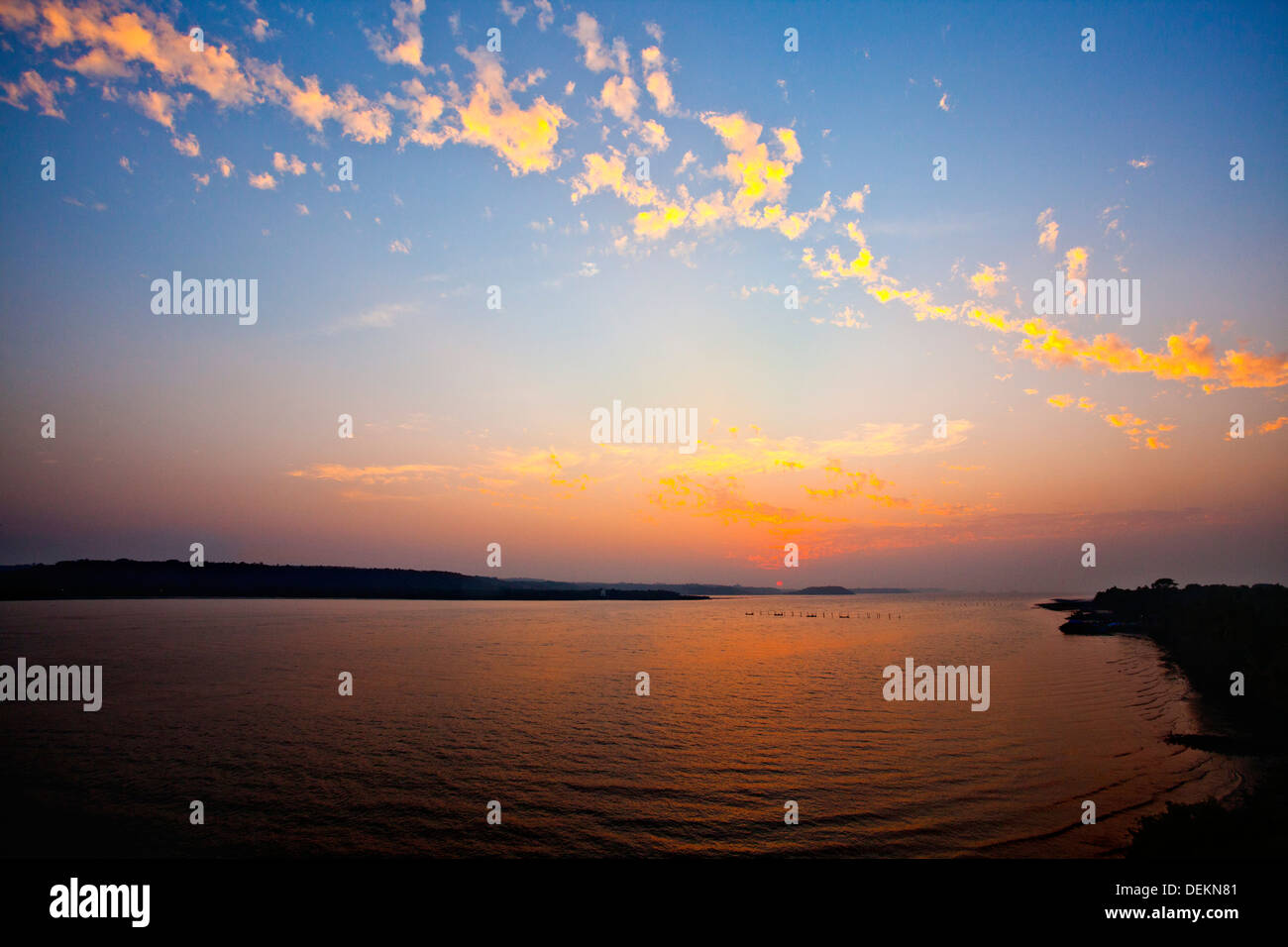 India goa panaji mandovi river hi-res stock photography and images - Alamy