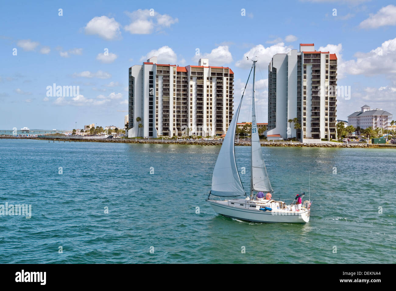Clearwater beach skyline hi-res stock photography and images - Alamy