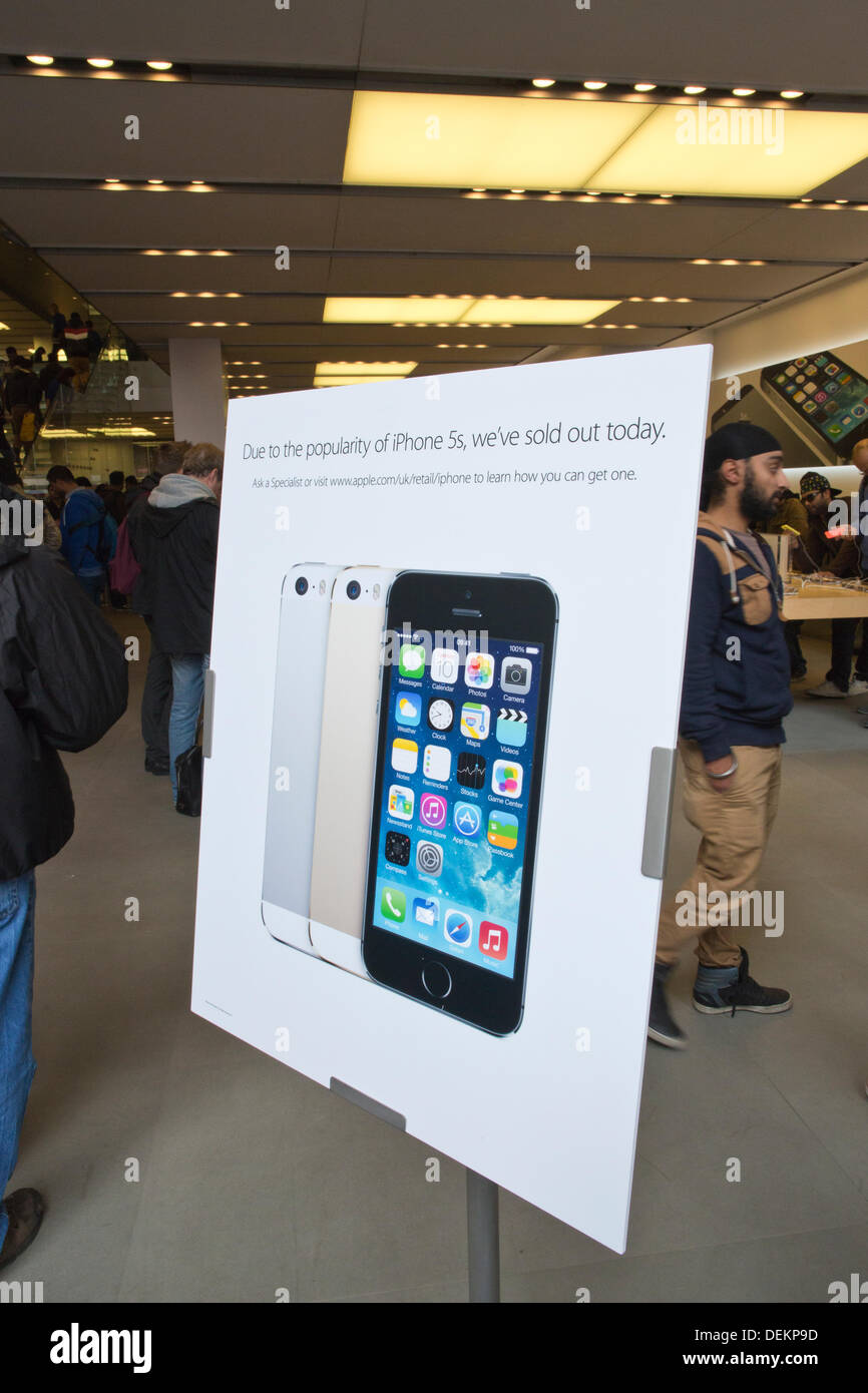 Iphone sign hi-res stock photography and images - Alamy