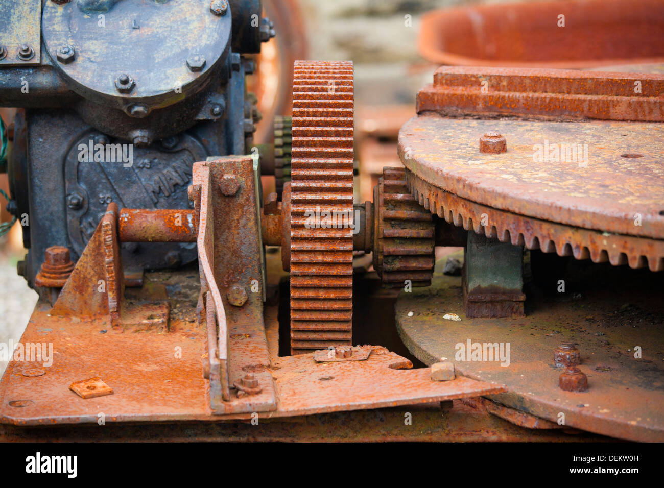 Old Industrial Equipment Stock Photo - Alamy