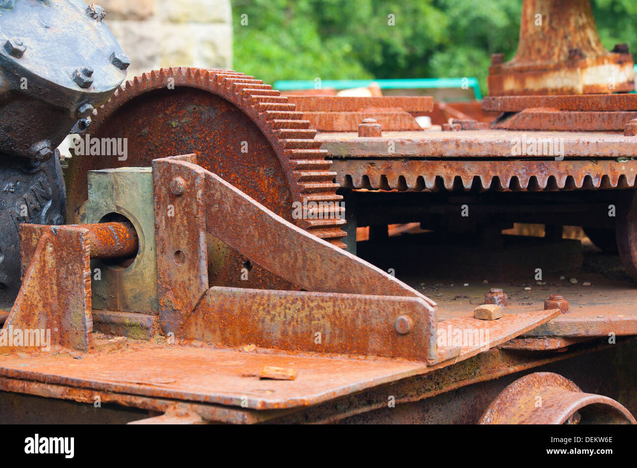 Old Industrial Equipment Stock Photo - Alamy