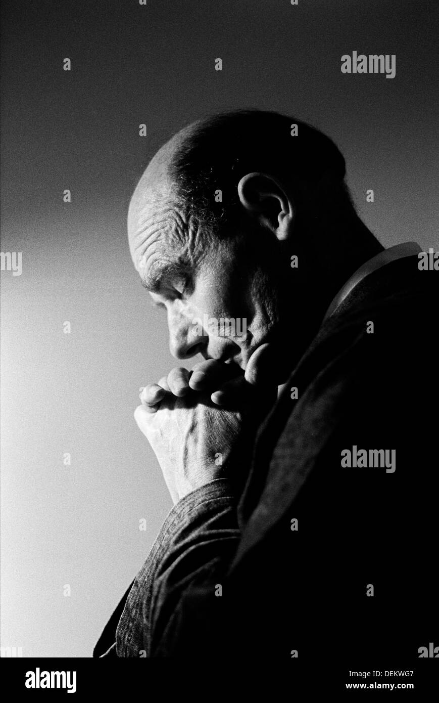 Christian monks praying hi-res stock photography and images - Alamy