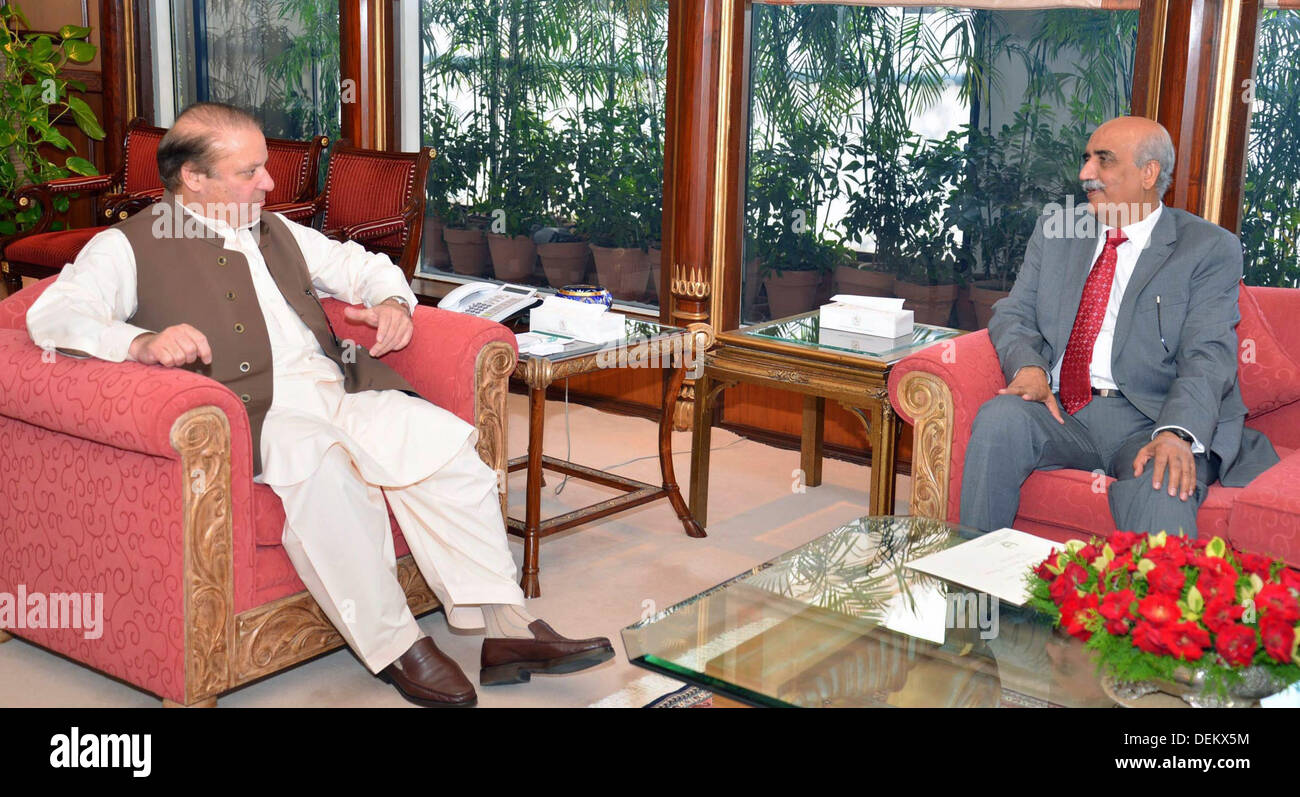 Islamabad, Pakistan. 20th September 2013. Handout image by PID Syed ...