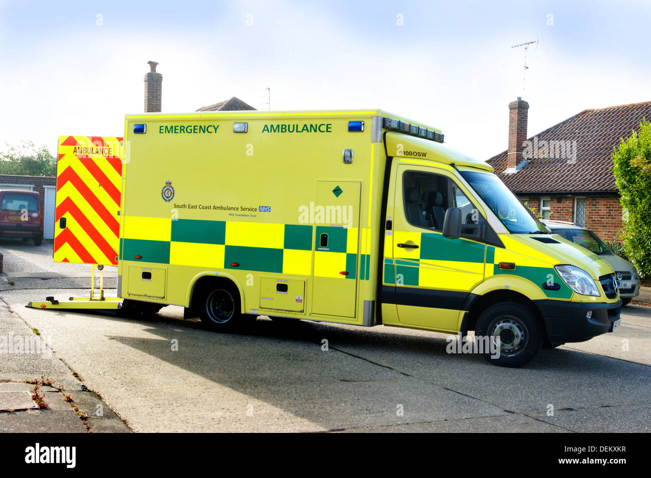 Sussex Emergency Ambulance Service Paramedic Unit West Sussex with ...