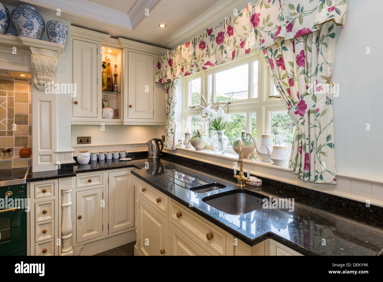 modern kitchen,residential house, lancashire,england,uk,europe Stock ...