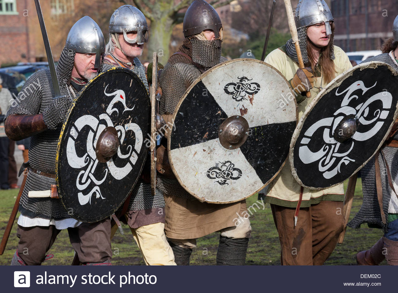 Viking Shield Display High Resolution Stock Photography and Images - Alamy