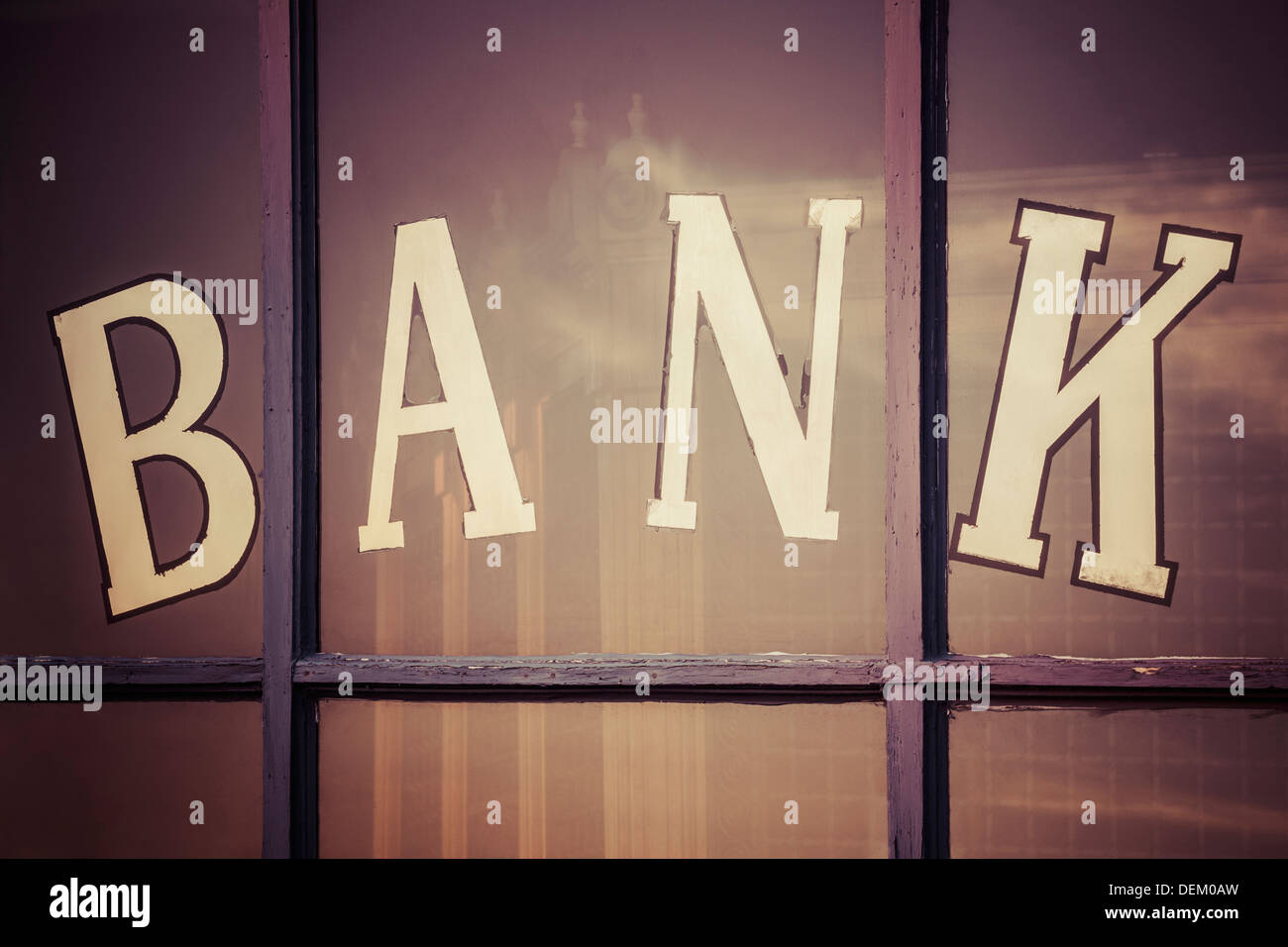 Bank window not atm hi-res stock photography and images - Alamy