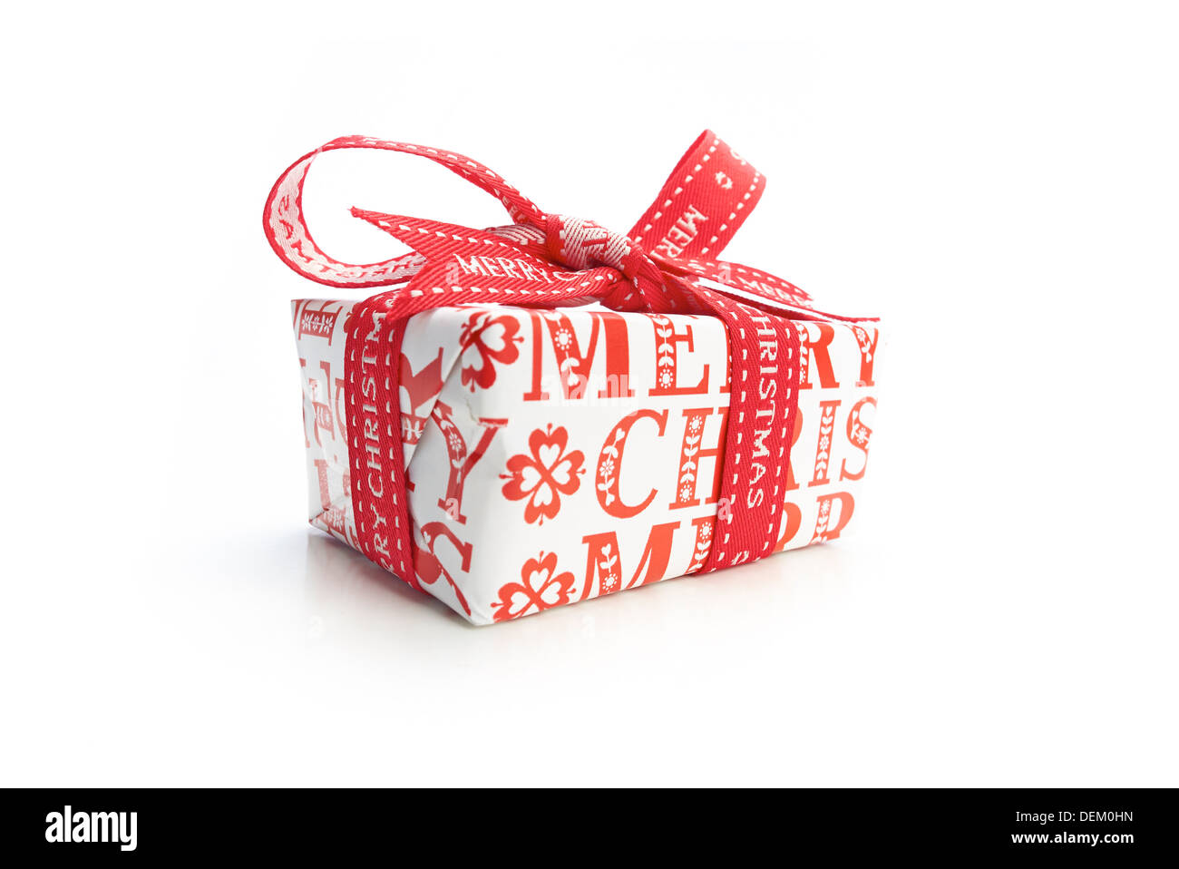 Present wrapped bow hi-res stock photography and images - Alamy