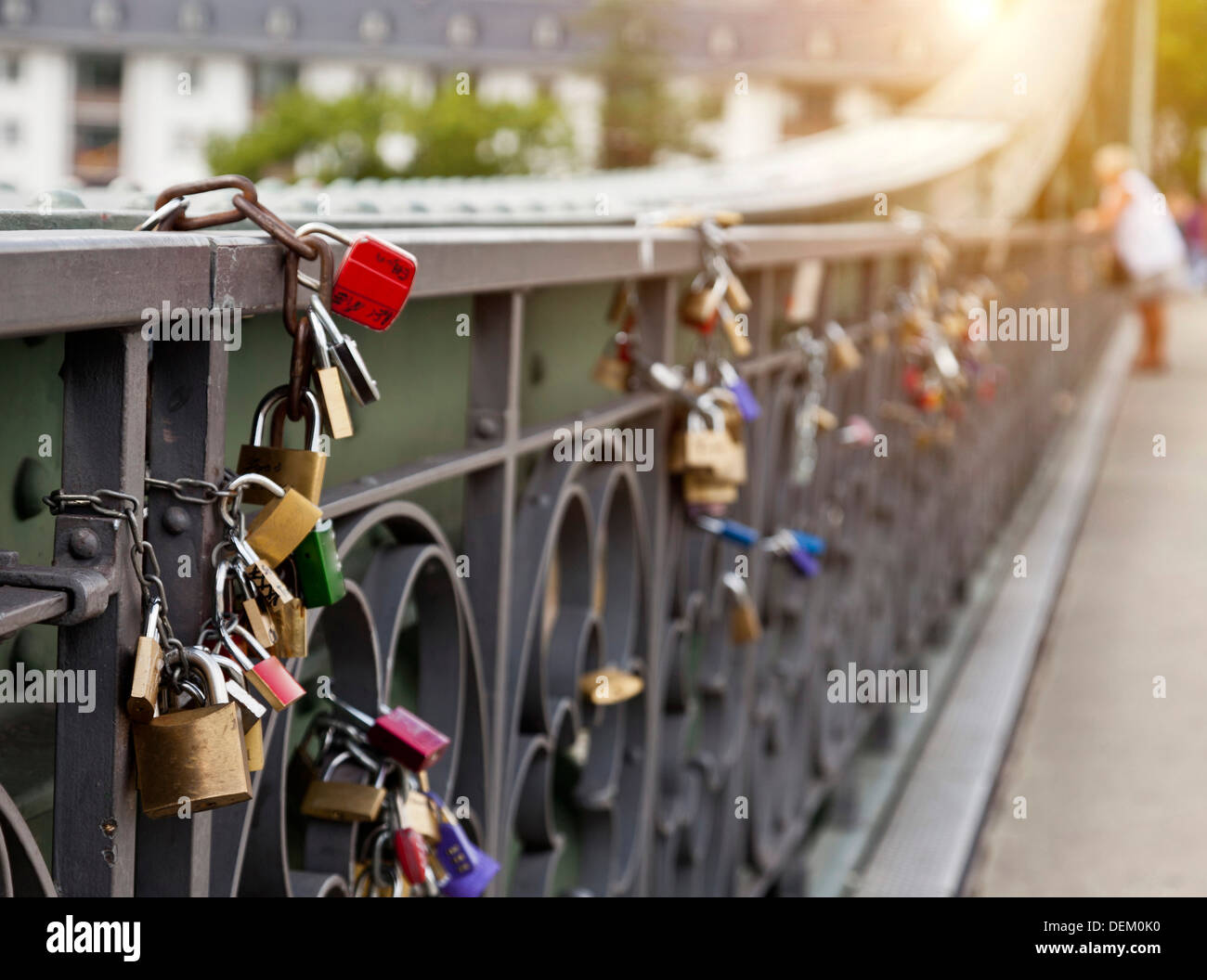 Urban locks hi-res stock photography and images - Alamy