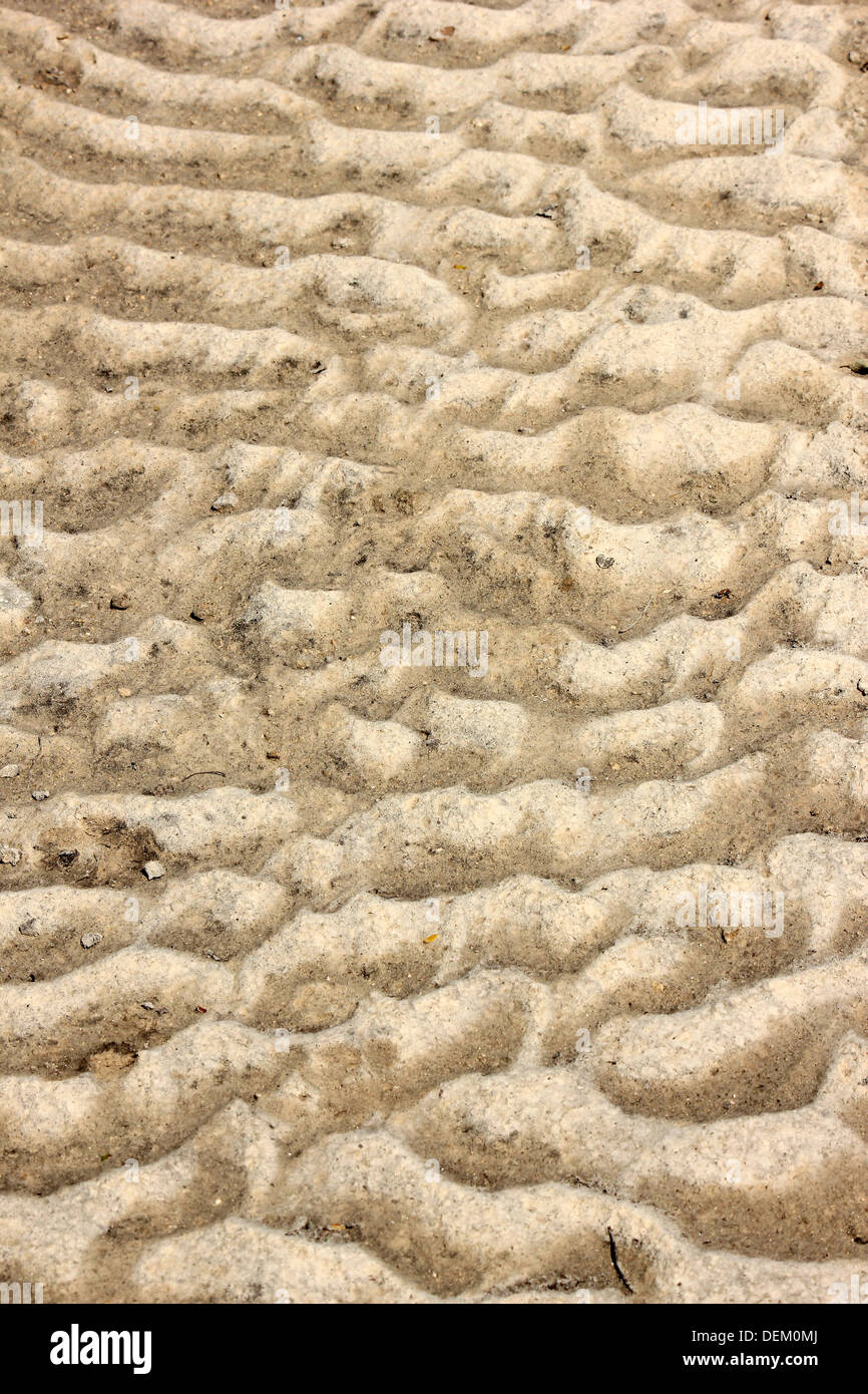 Sand ripples background Stock Photo - Alamy