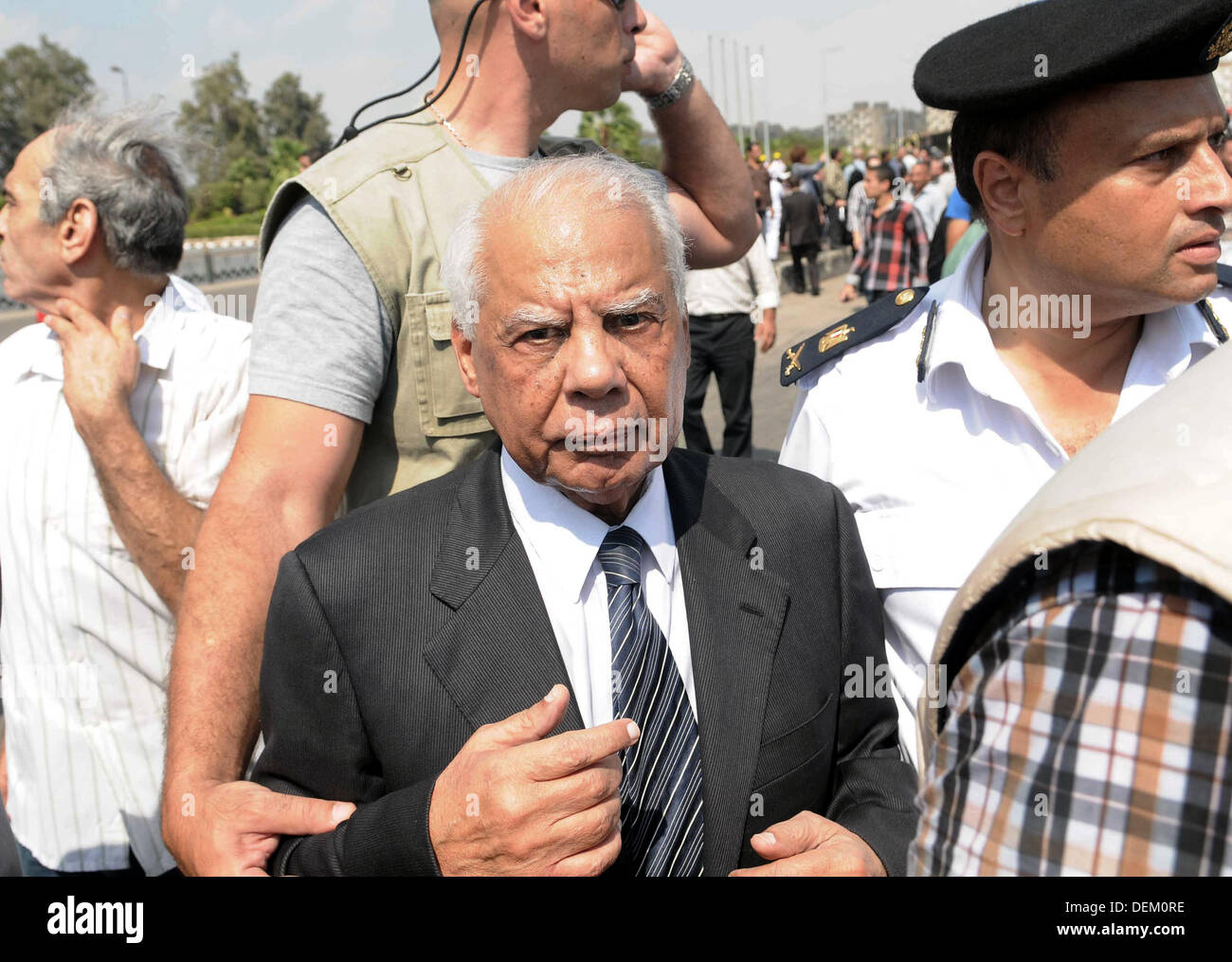 Sept. 20, 2013 - Cairo, Cairo, Egypt - Egyptian police attend the ...
