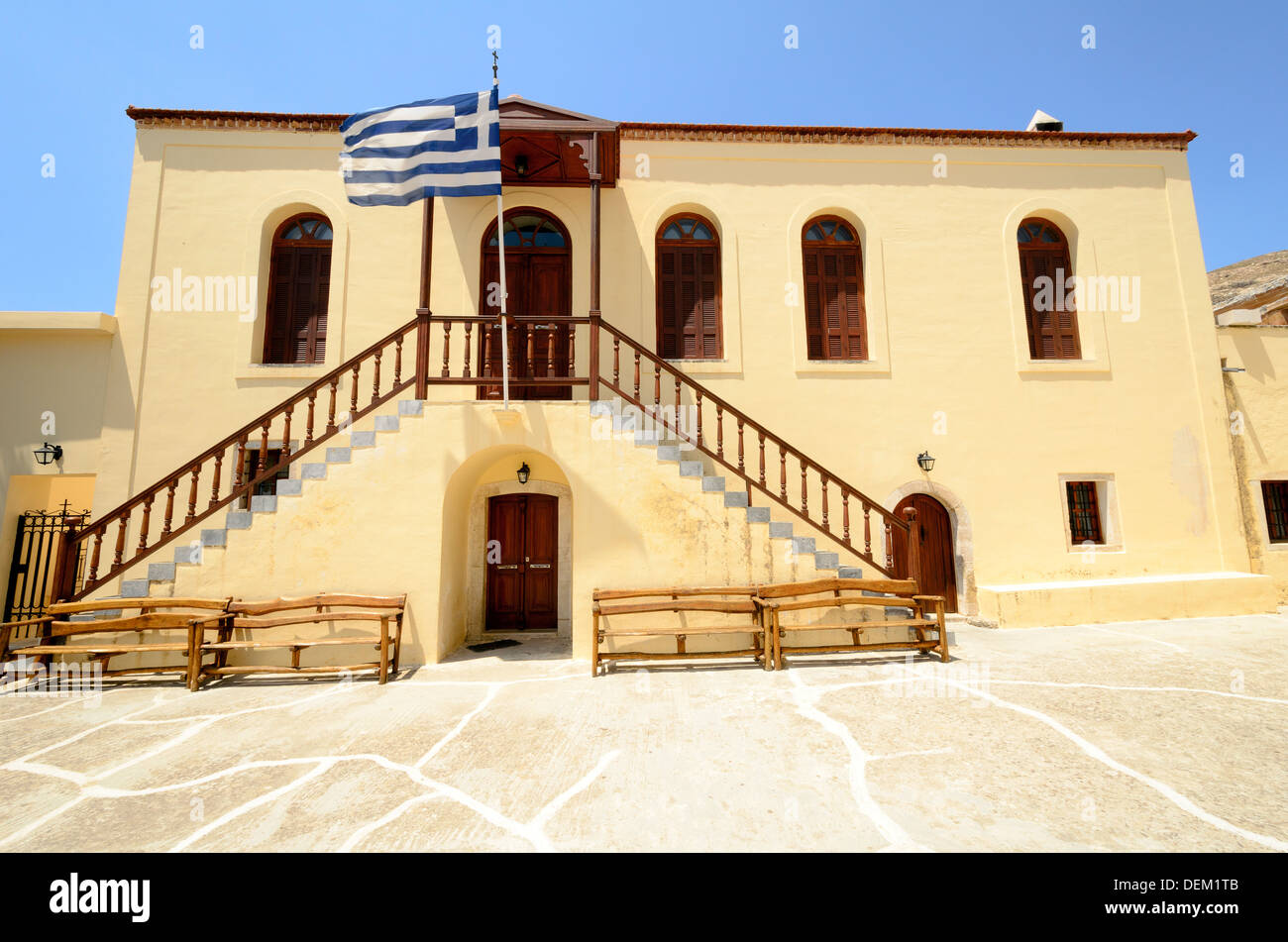 Monastery preveli crete edifice hi-res stock photography and images - Alamy