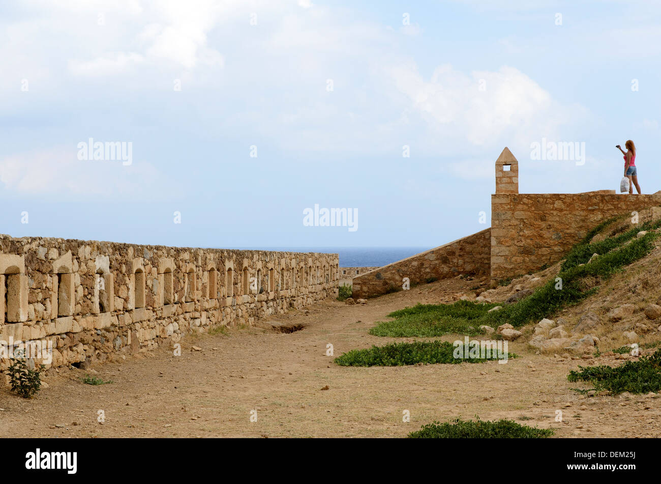 Venetian fortress rethymno crete greece hi-res stock photography and ...