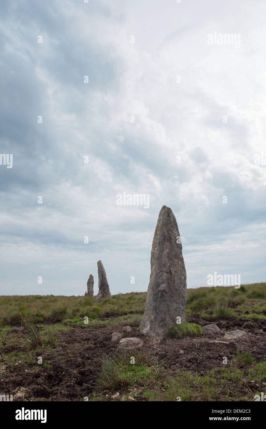 Stalldown stone row hi-res stock photography and images - Alamy