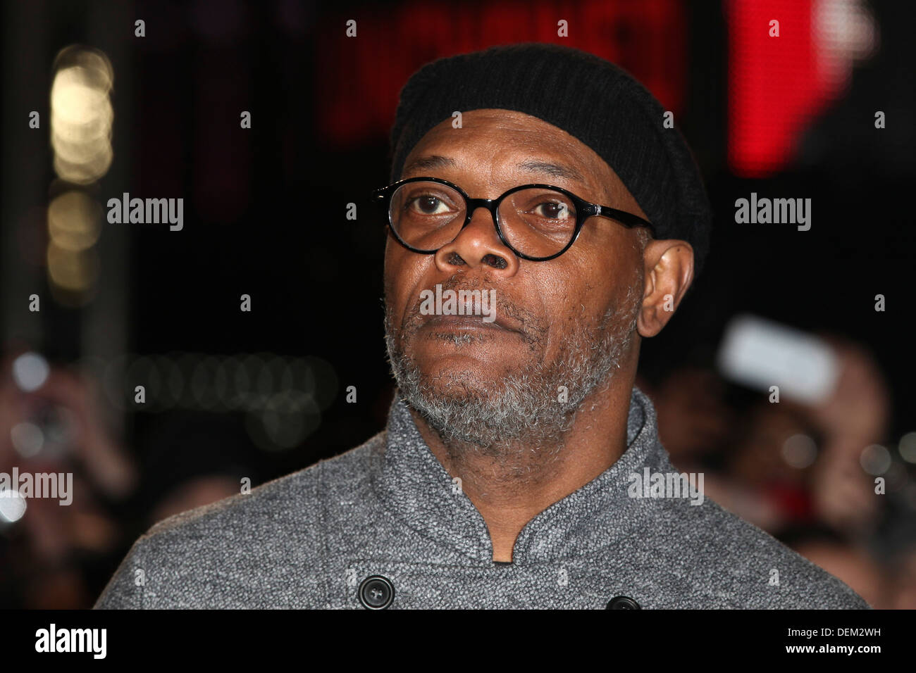 Samuel L Jackson attends the UK Premiere of 'Django Unchained' at ...