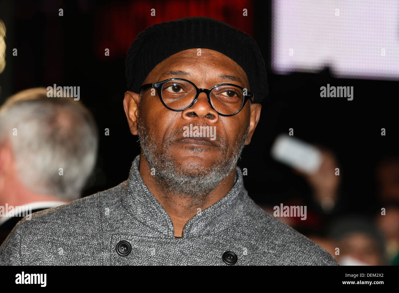 Samuel L Jackson attends the UK Premiere of 'Django Unchained' at ...