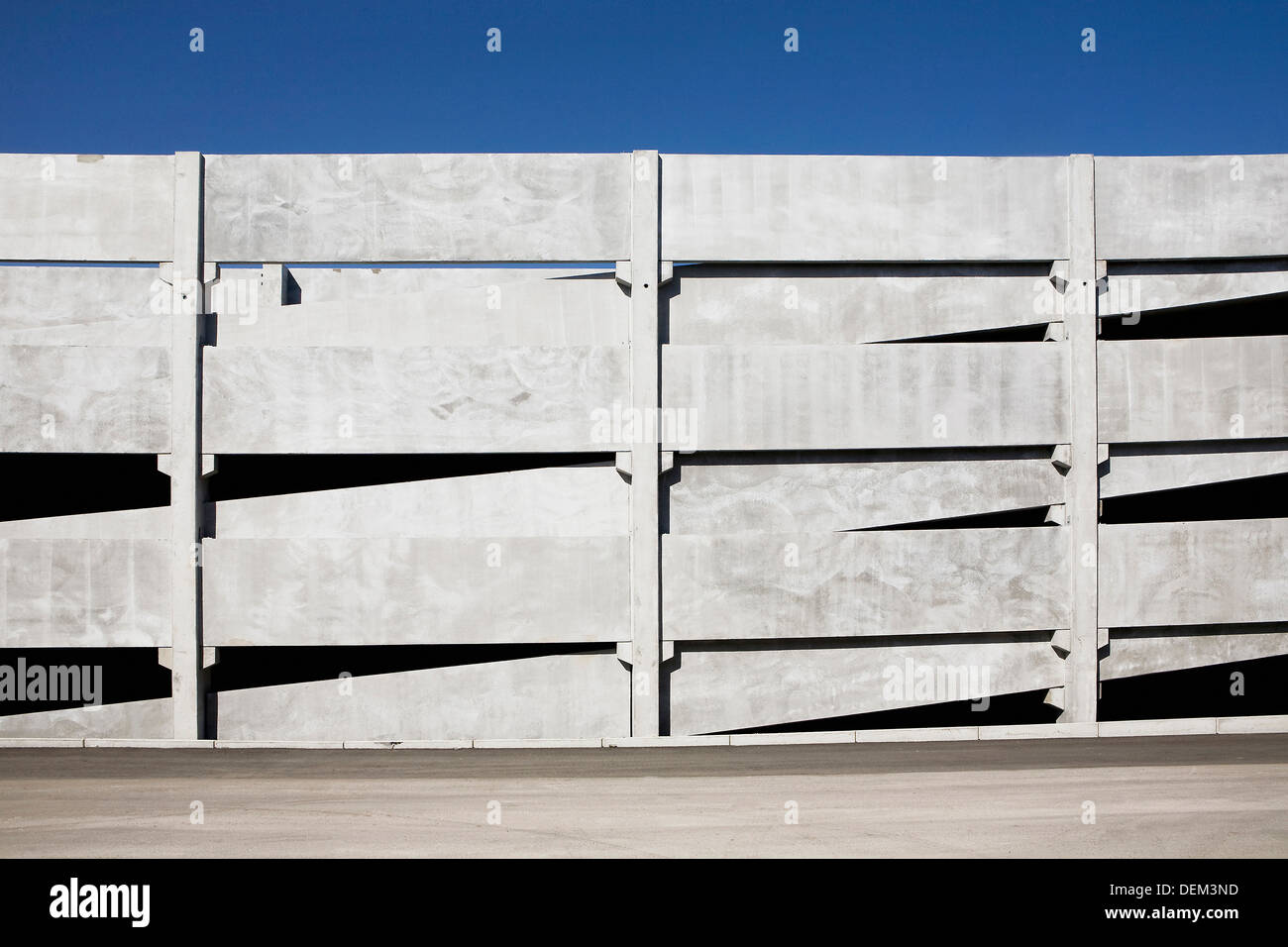 Concrete Parking Garage Stock Photo - Alamy