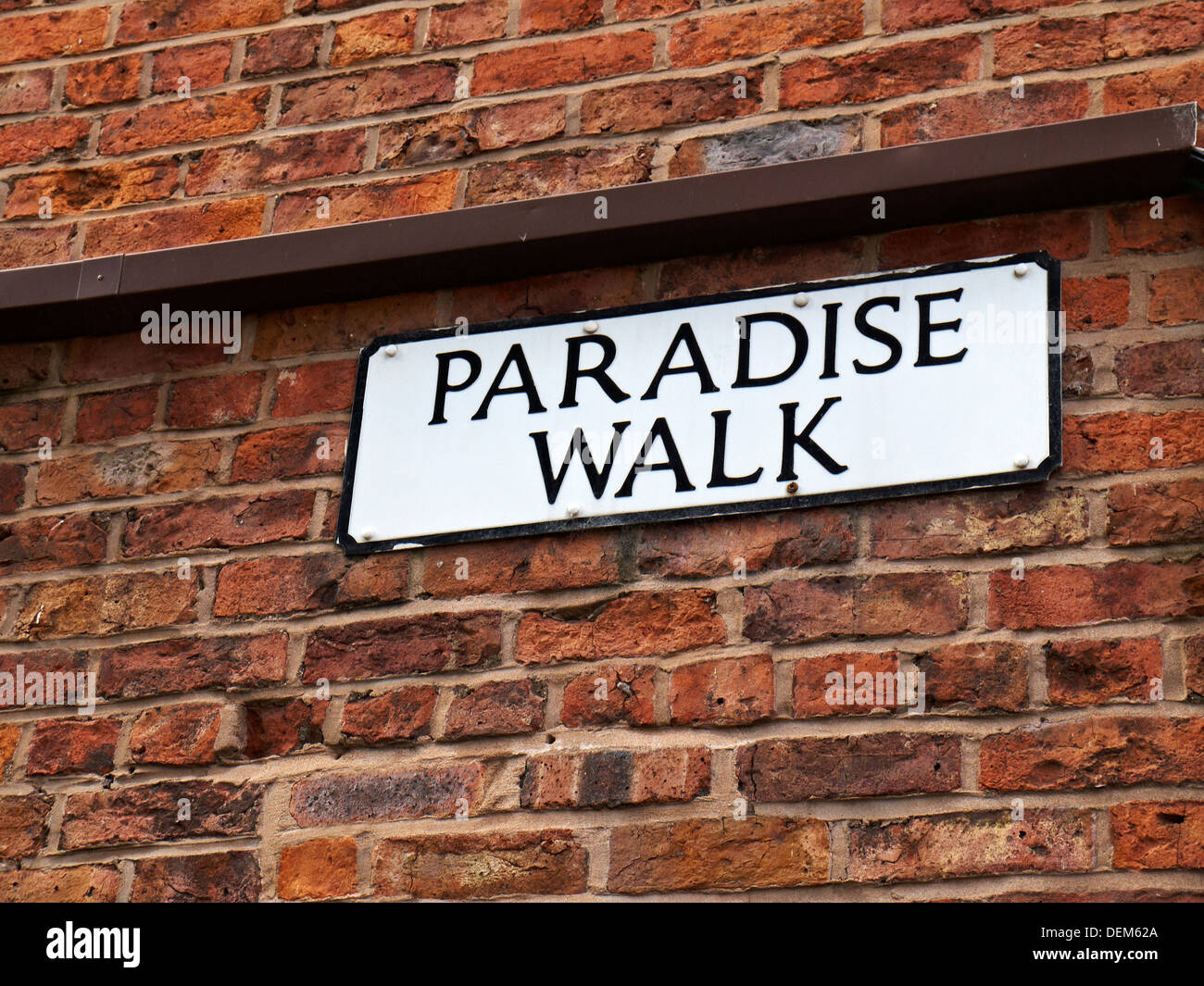 Street name in Manchester UK Stock Photo - Alamy