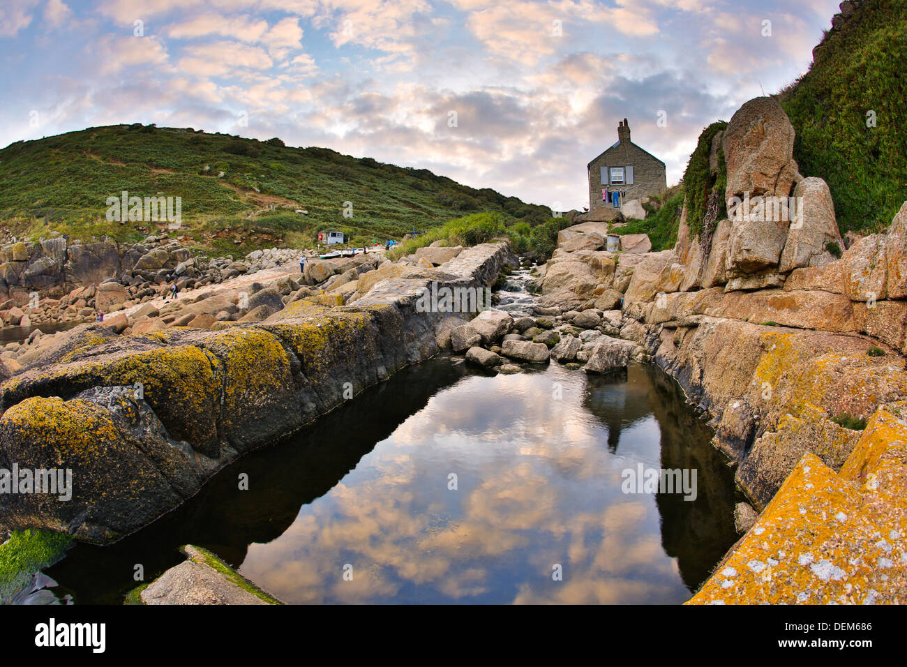 Penberth; Cornwall; UK Stock Photo - Alamy