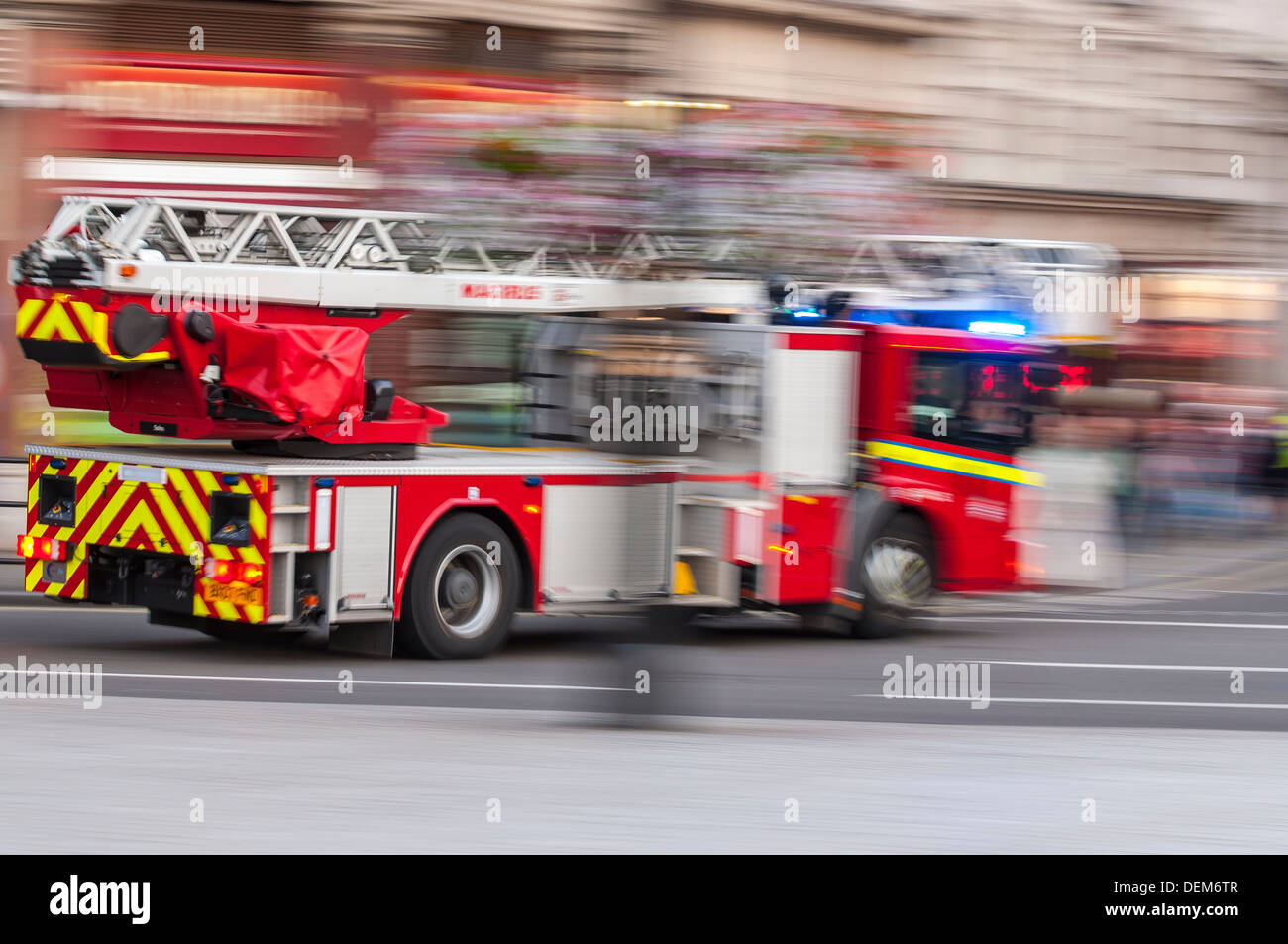 fire engine, emergency call,London, England, Uk, Europe Stock Photo - Alamy