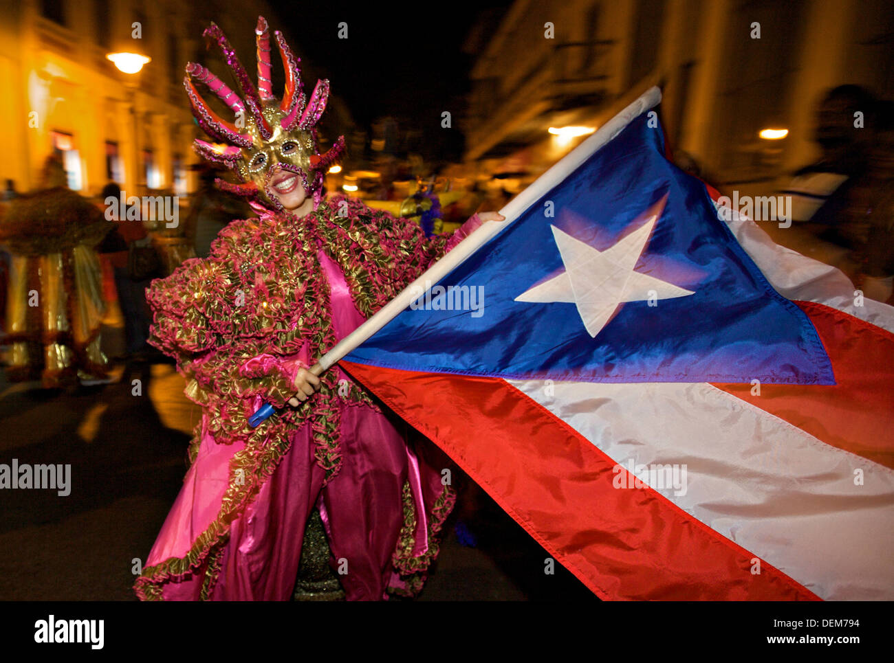 Puerto rican vejigante hi-res stock photography and images - Alamy