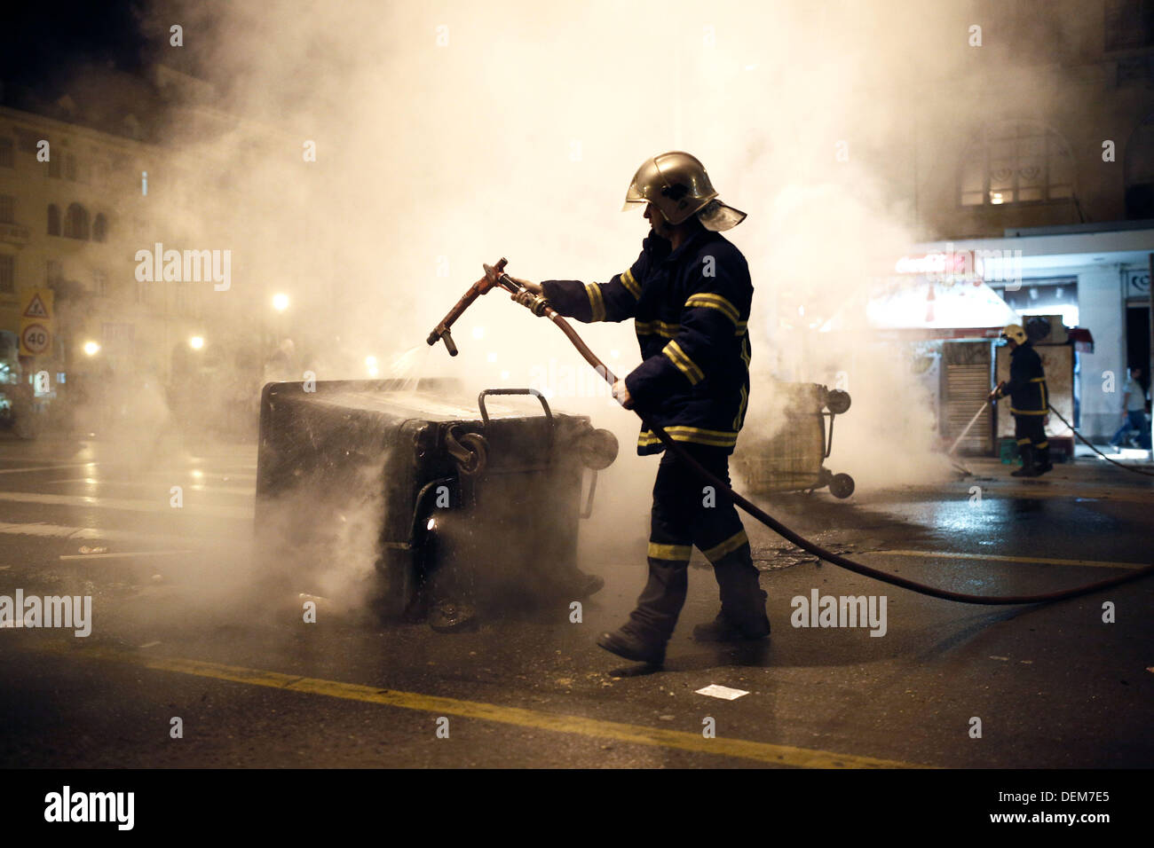 Early firefighter hi-res stock photography and images - Alamy