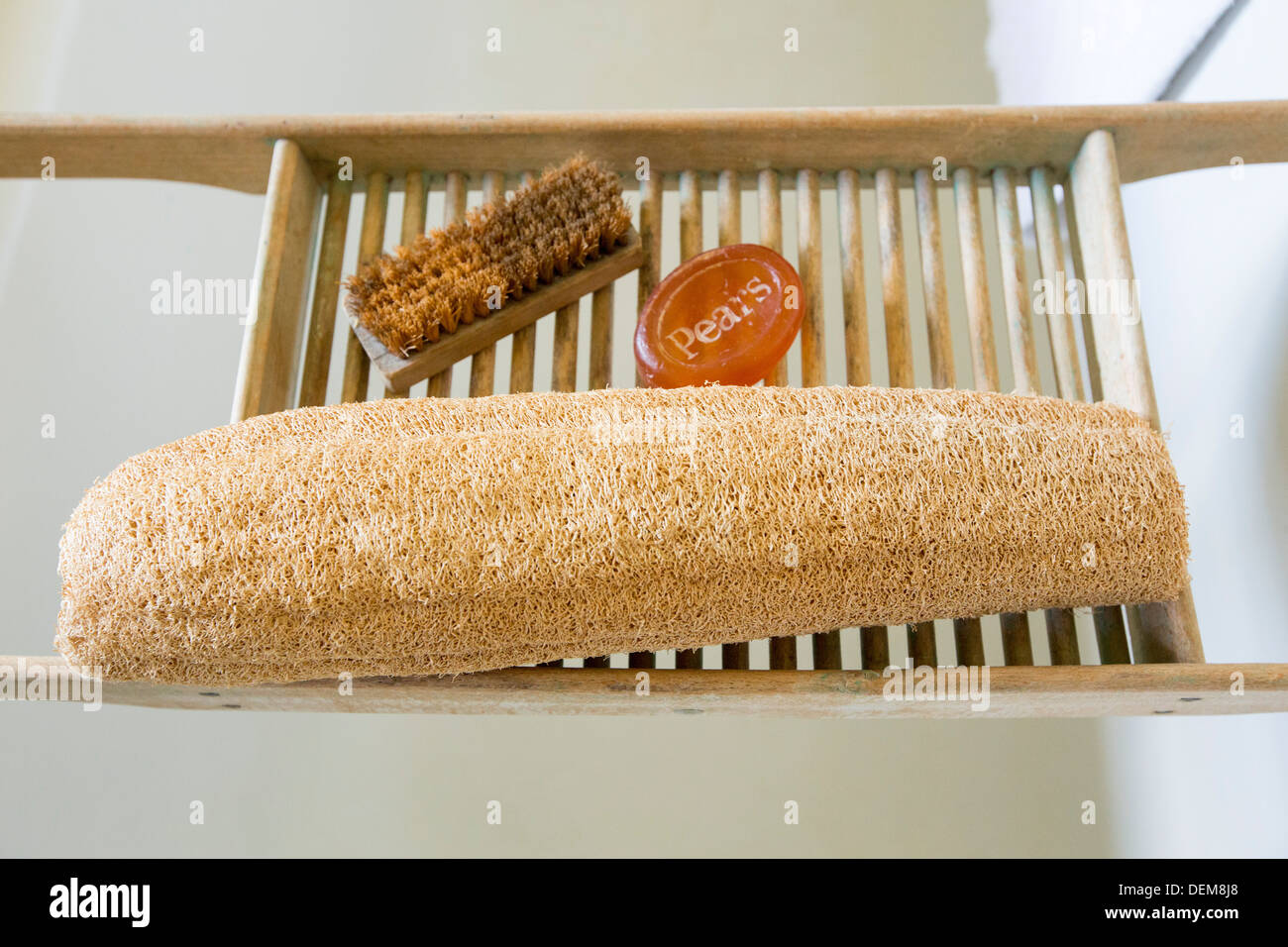 An old bath in Trerice an Elizabethan Manor house near Newquay in ...