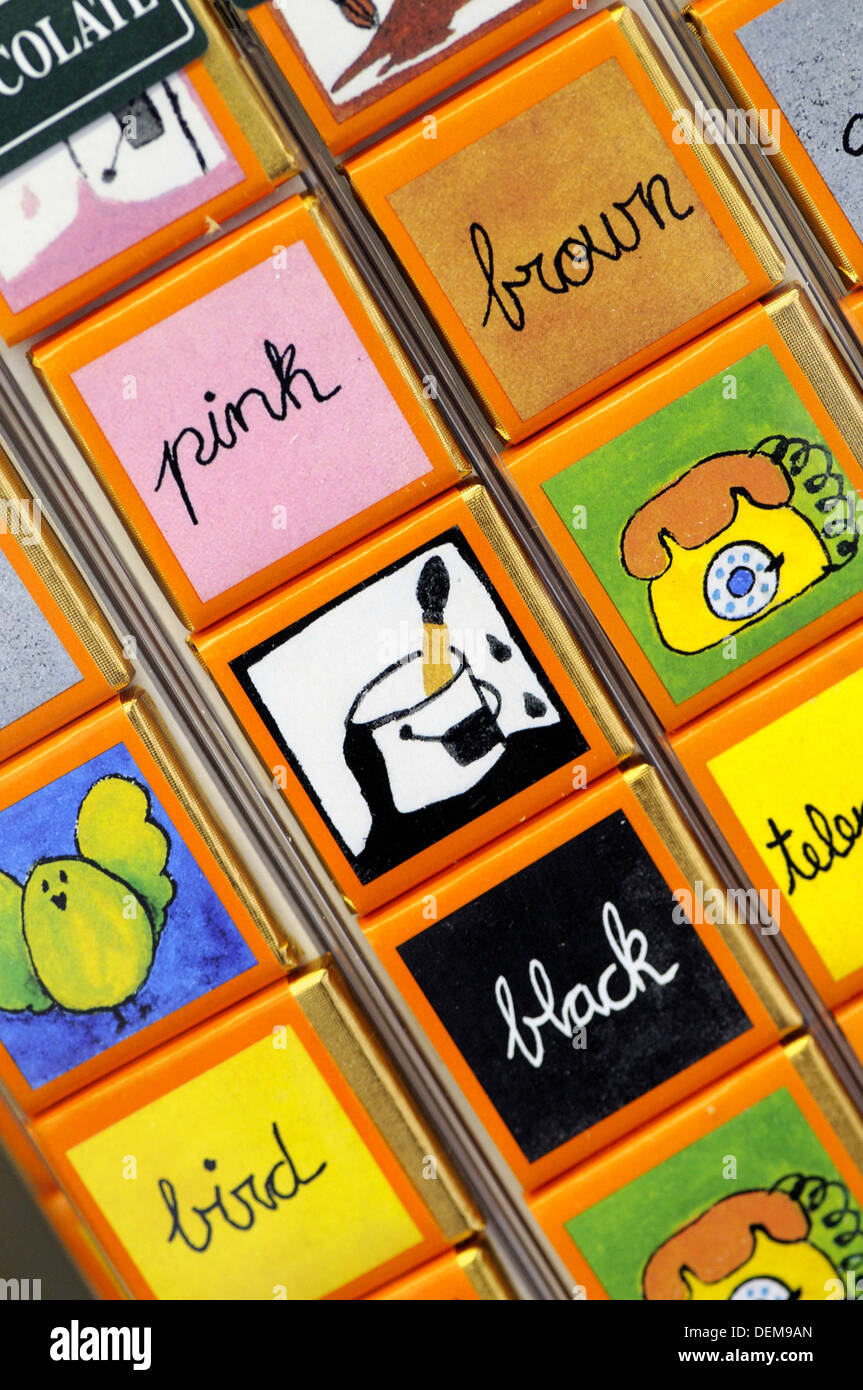 English language learning blocks hi-res stock photography and images ...