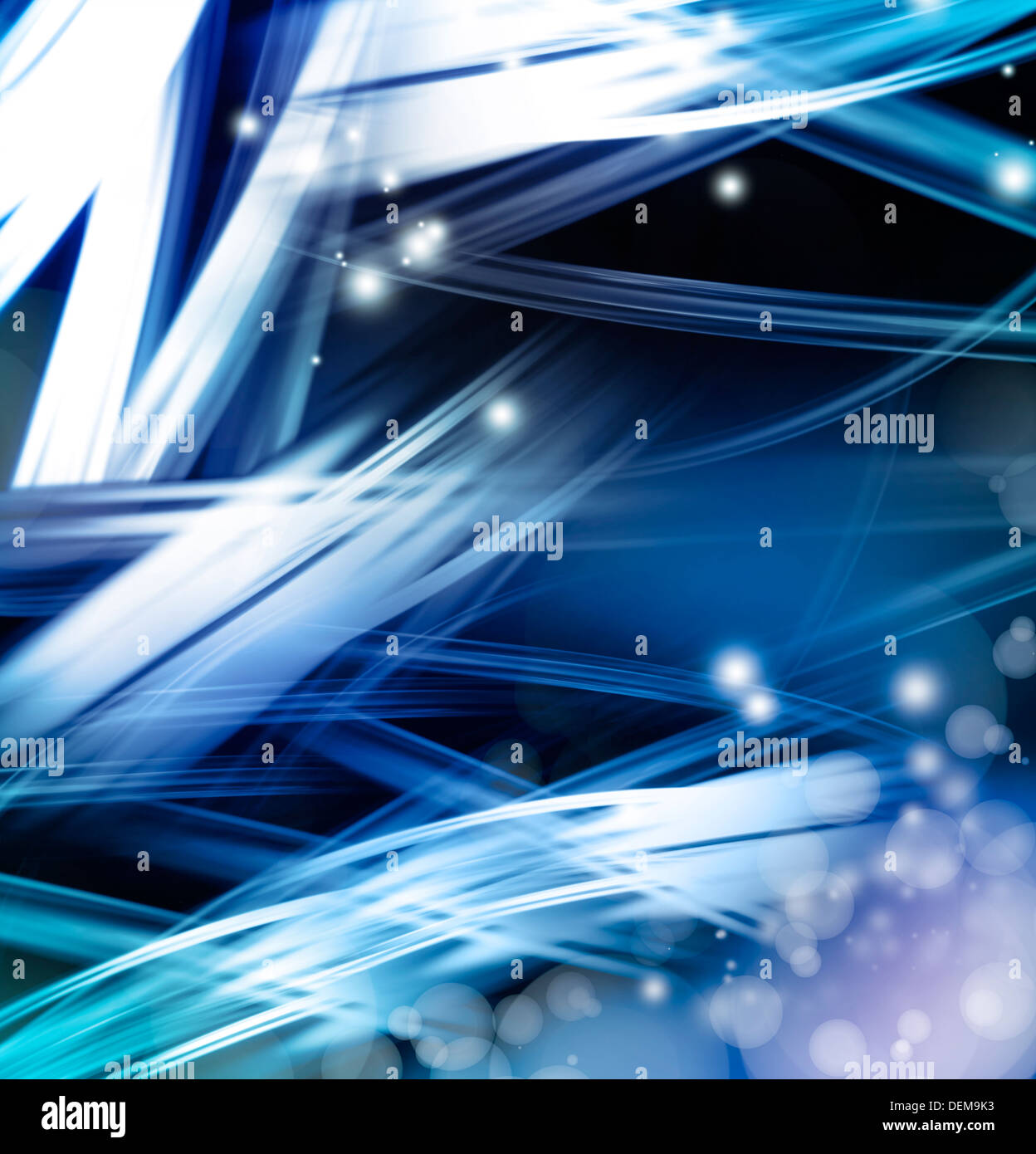 Abstract swirly lines futuristic space background Stock Photo - Alamy