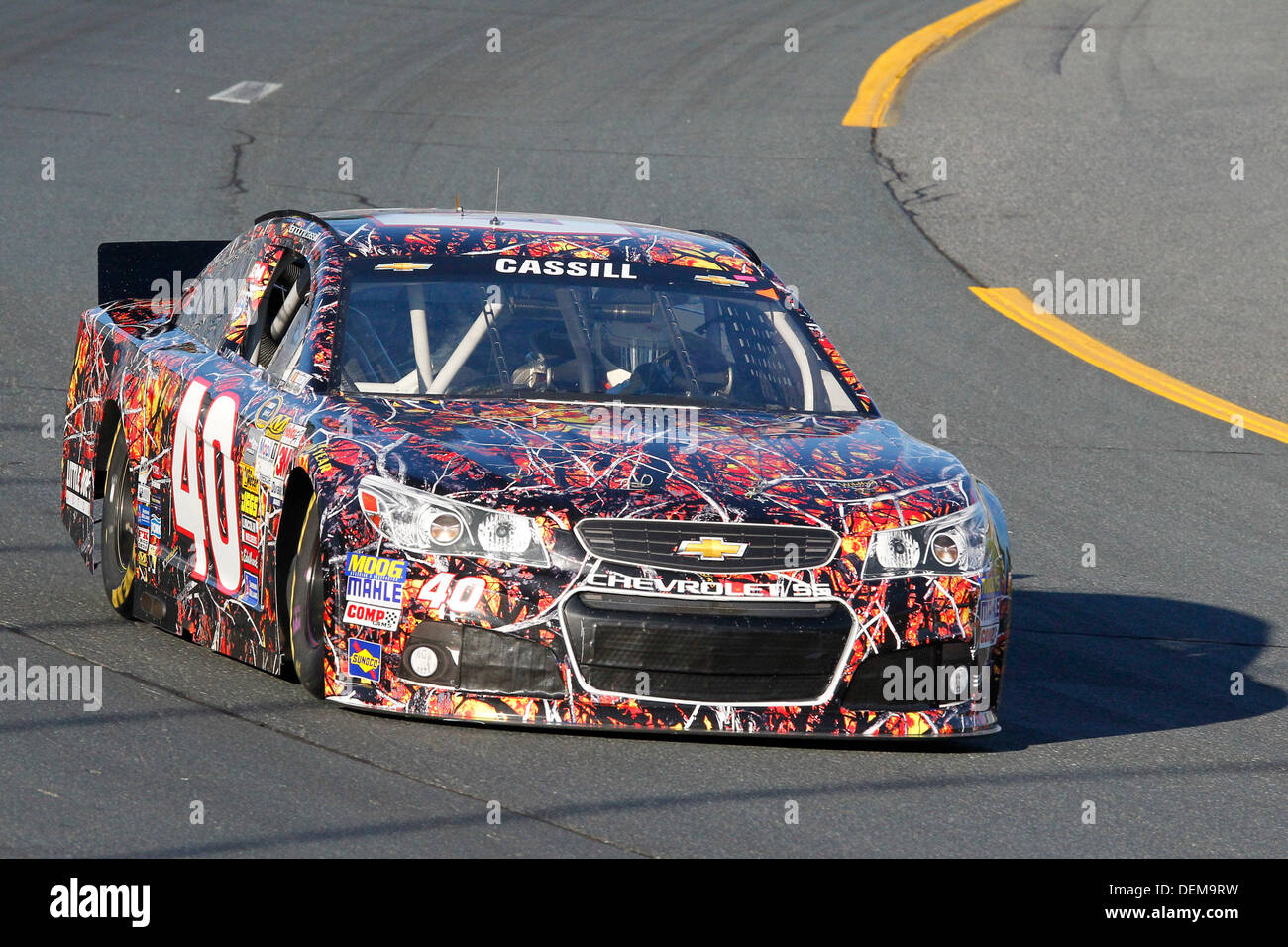 Loudon, NH, USA. 20th Sep, 2013. Loudon, NH - Sep 20, 2013: Landon ...