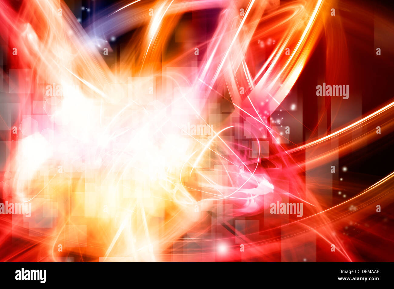 Abstract lines futuristic space background Stock Photo - Alamy