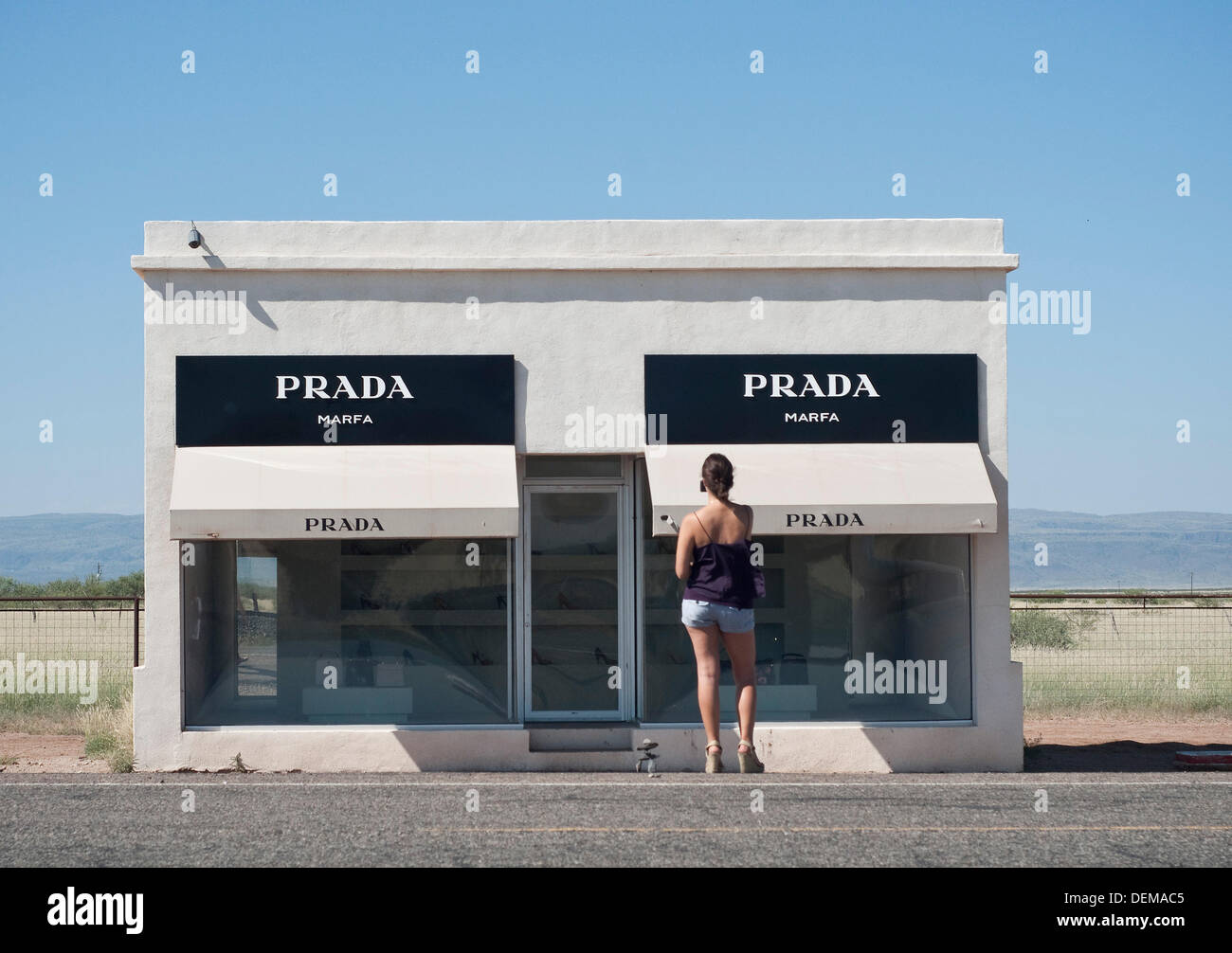 Prada marfa hi-res stock photography and images - Alamy