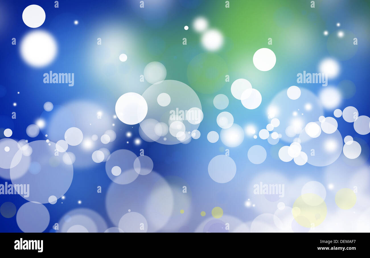 Circles abstract blue green space background Stock Photo - Alamy