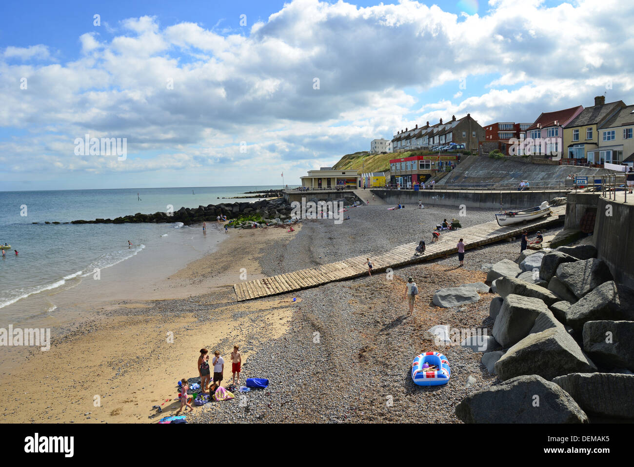 Beach front, Sheringham, Norfolk, England, United Kingdom Stock Photo ...