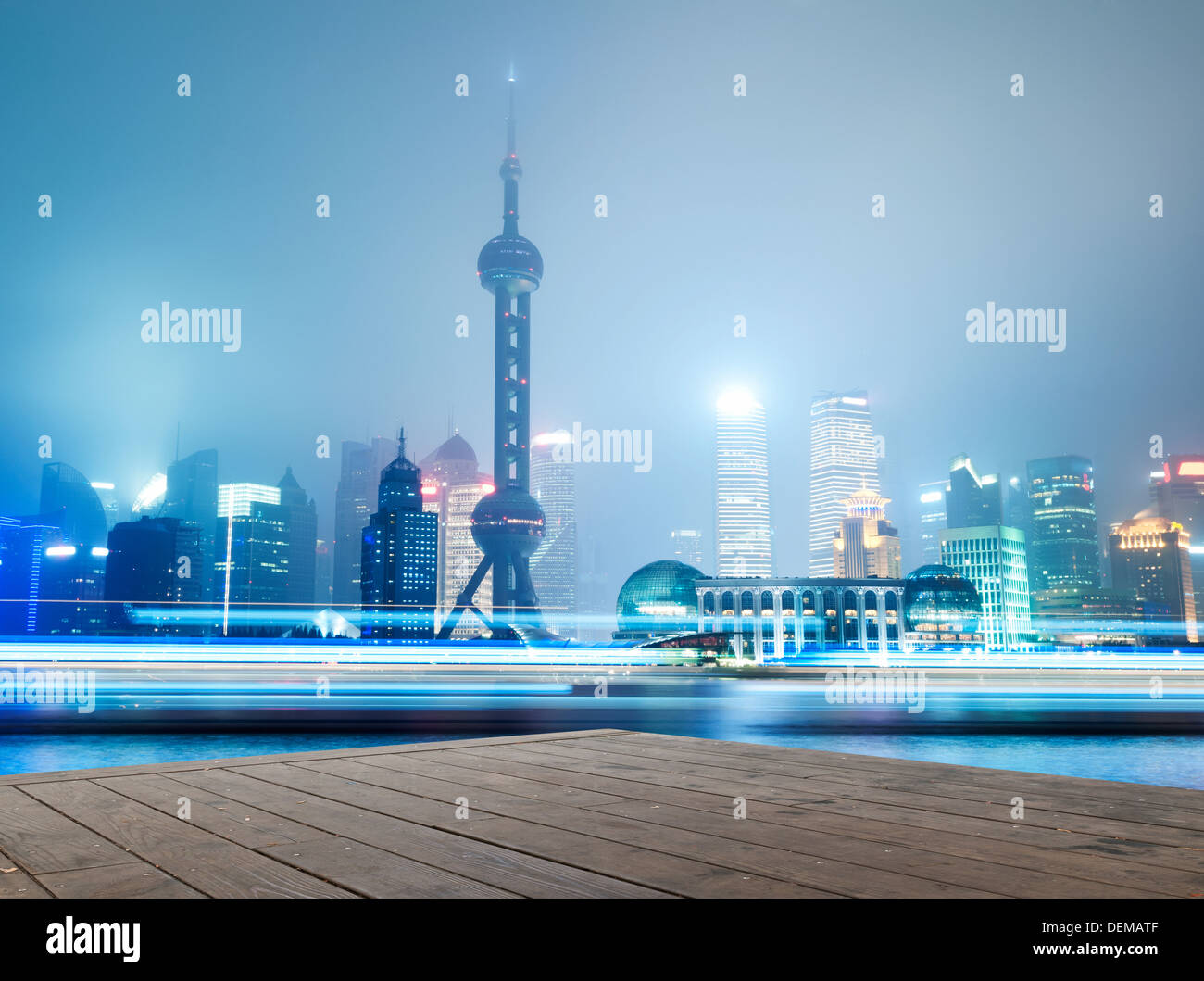 beautiful shanghai skyline at night,China Stock Photo - Alamy