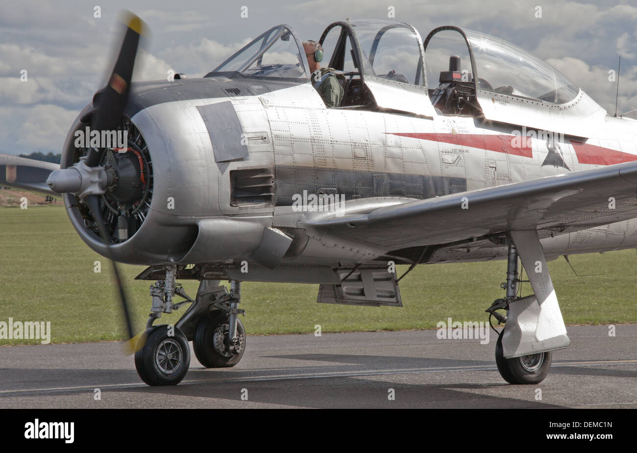 French airforce t 28 landing hi-res stock photography and images - Alamy
