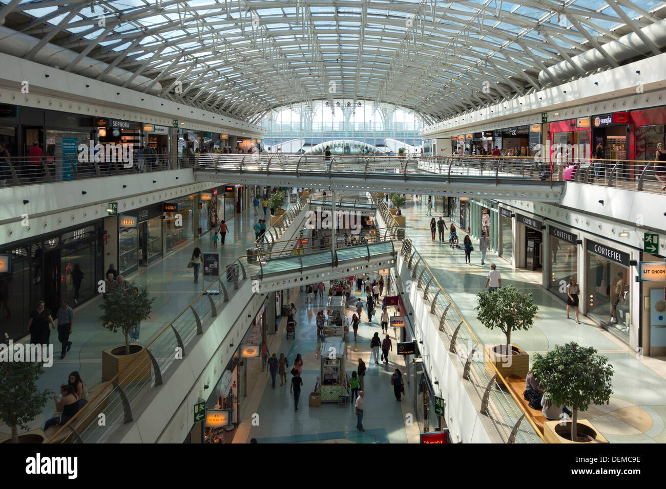 Vasco da Gama shopping mall, Lisbon, Portugal, Europe Stock Photo - Alamy