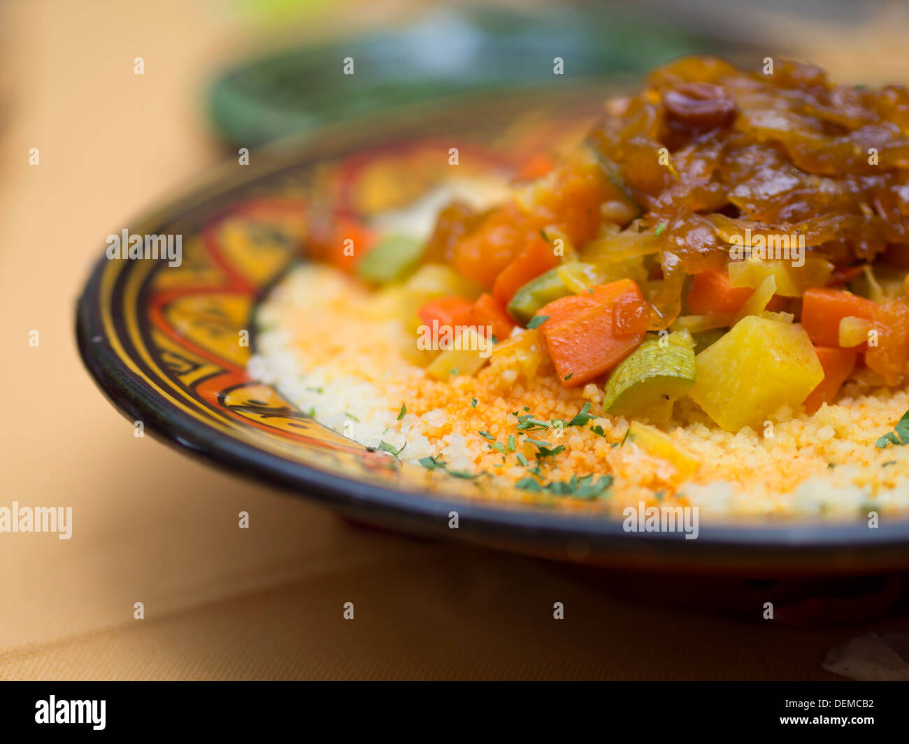 Moroccan food - couscous Stock Photo - Alamy