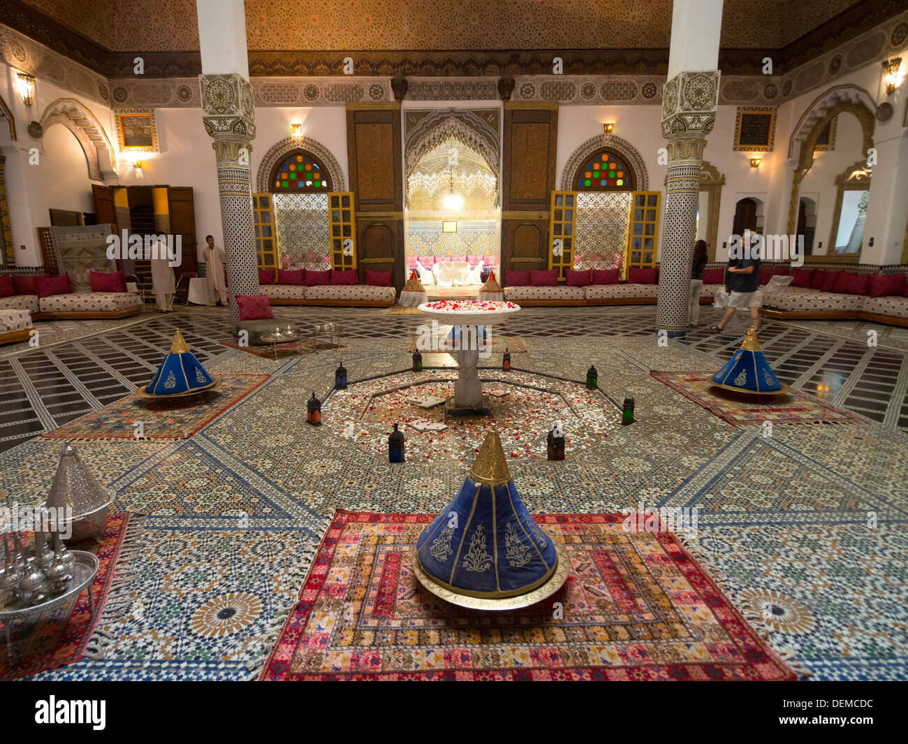 Room moroccan riad hi-res stock photography and images - Alamy