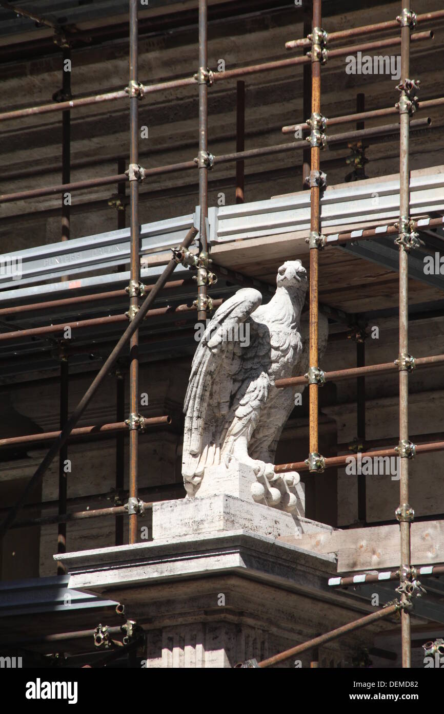 Rome, Italy. 3rd May 2013. The restoration work in the Vatican, Rome ...