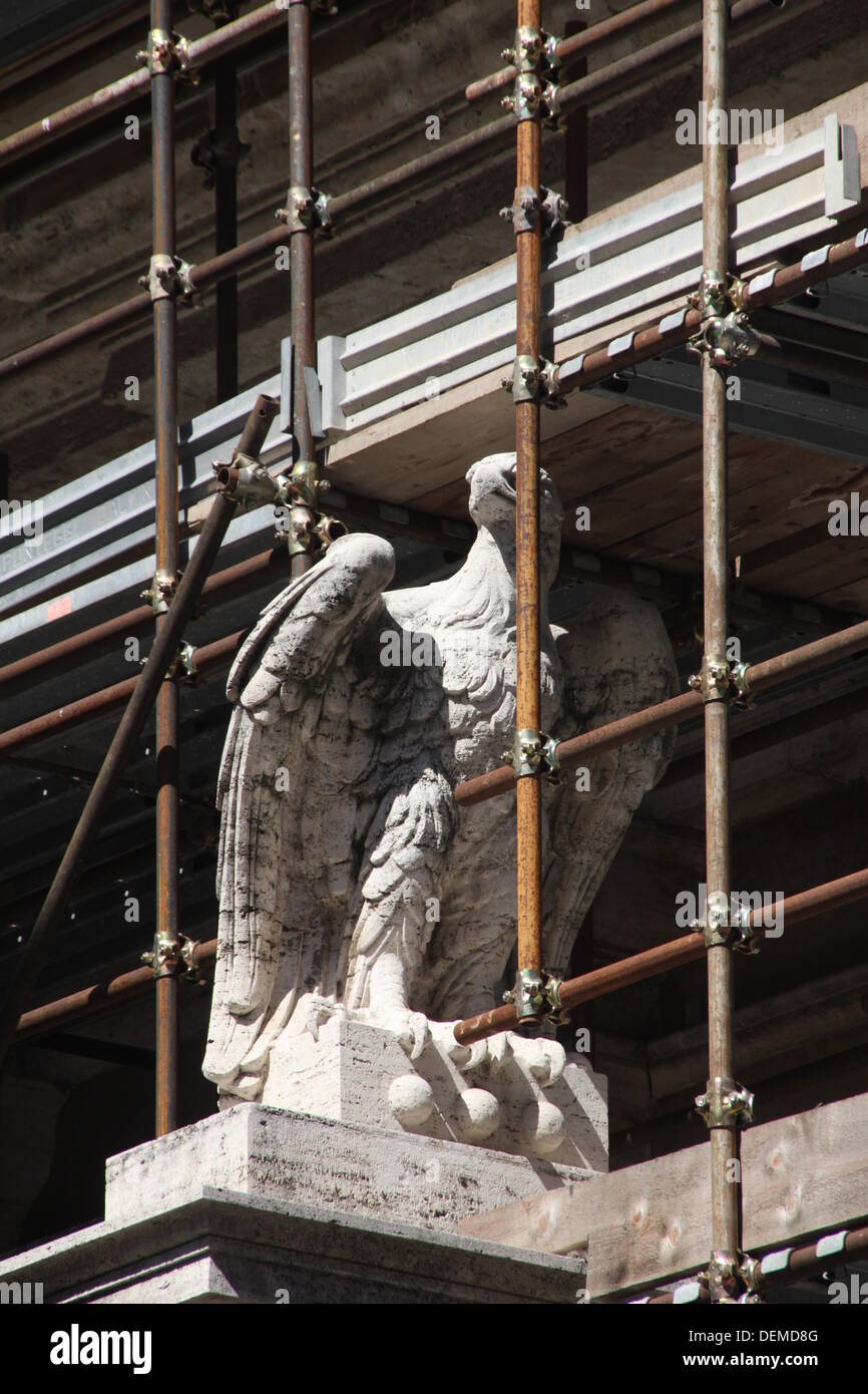 Rome, Italy. 3rd May 2013. The restoration work in the Vatican, Rome ...