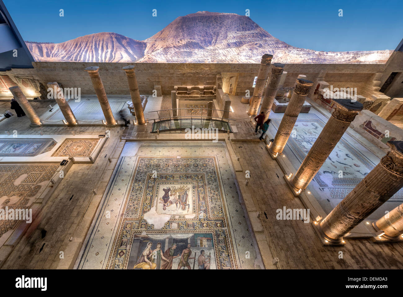 Zeugma Mosaic Museum Gaziantep Turkey Stock Photo - Alamy
