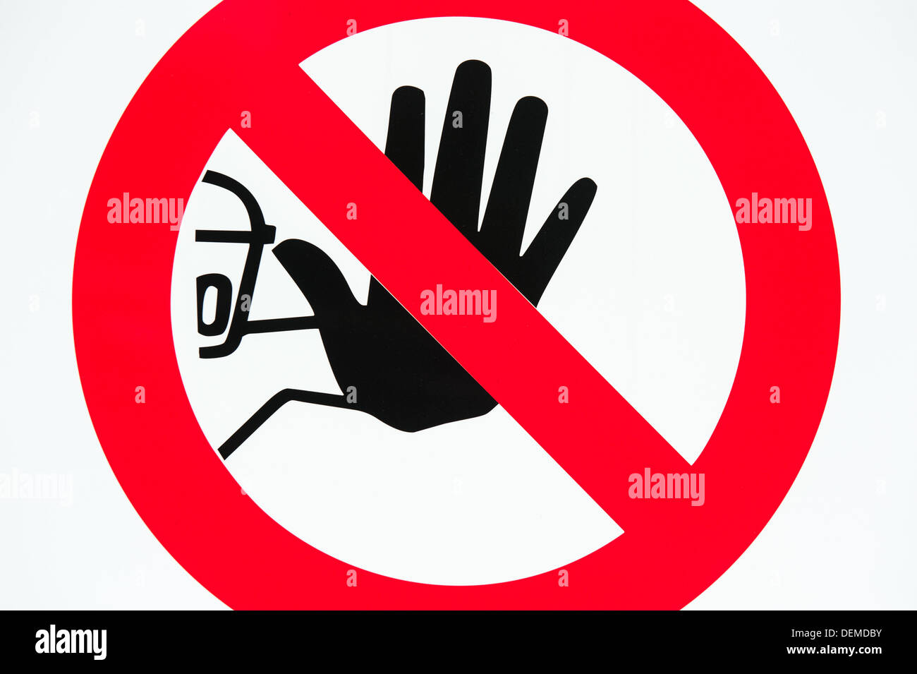 No stopping sign hi-res stock photography and images - Alamy